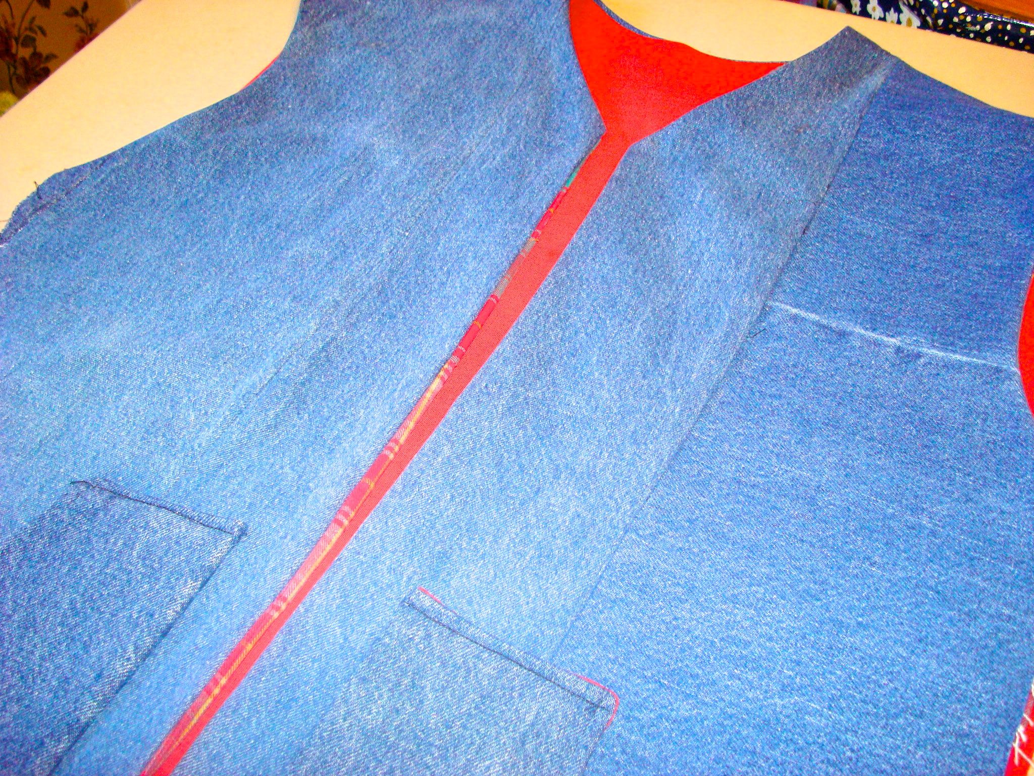 Lined Vest From Old Clothing : 10 Steps (with Pictures) - Instructables