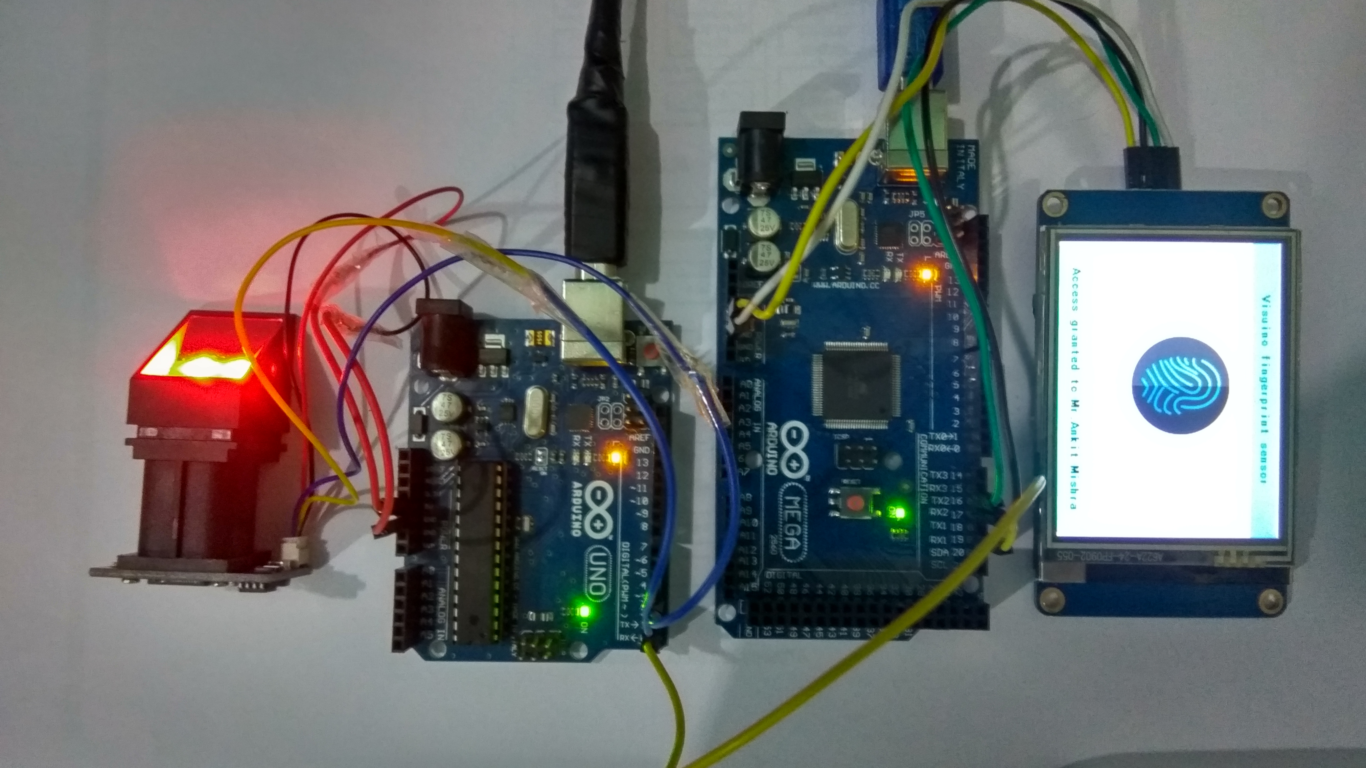 Visuino: Fingerprint Sensor With Nextion Display : 8 Steps (with ...