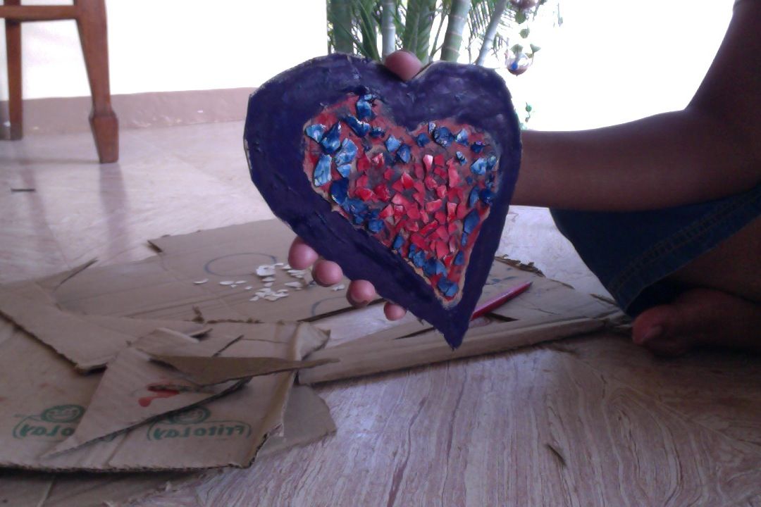 Cardboard Eggshell Heart : 3 Steps - Instructables