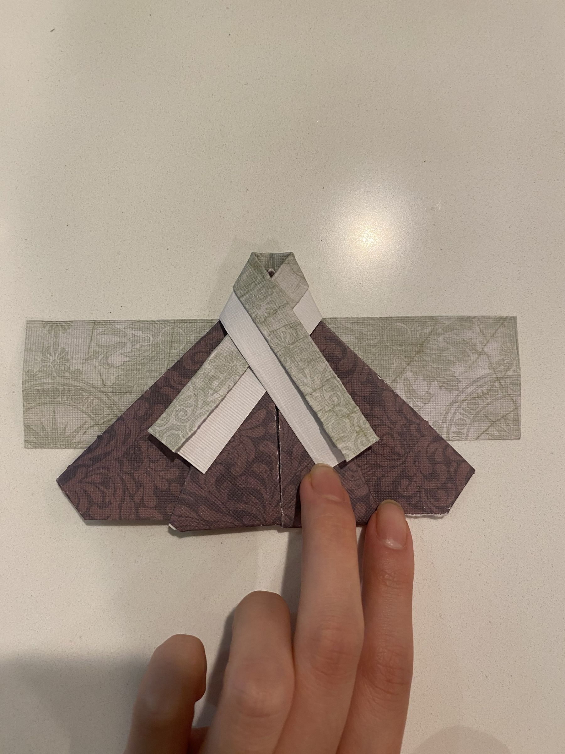 Origami Korean Traditional Dress(Hanbok) : 20 Steps (with Pictures ...