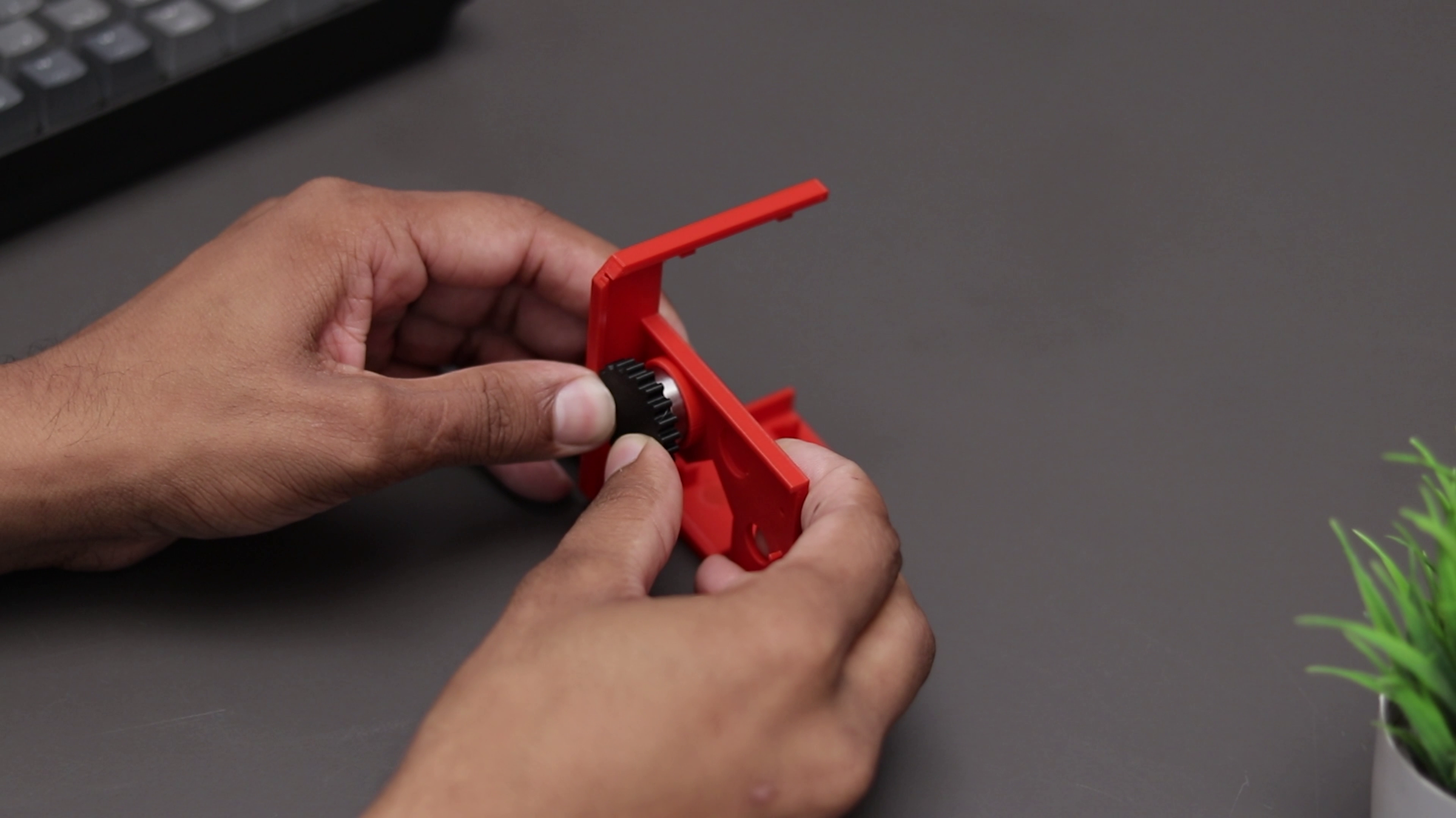 Making a Split Flat Display Clock - 3D Printed | Arduino : 16 Steps ...