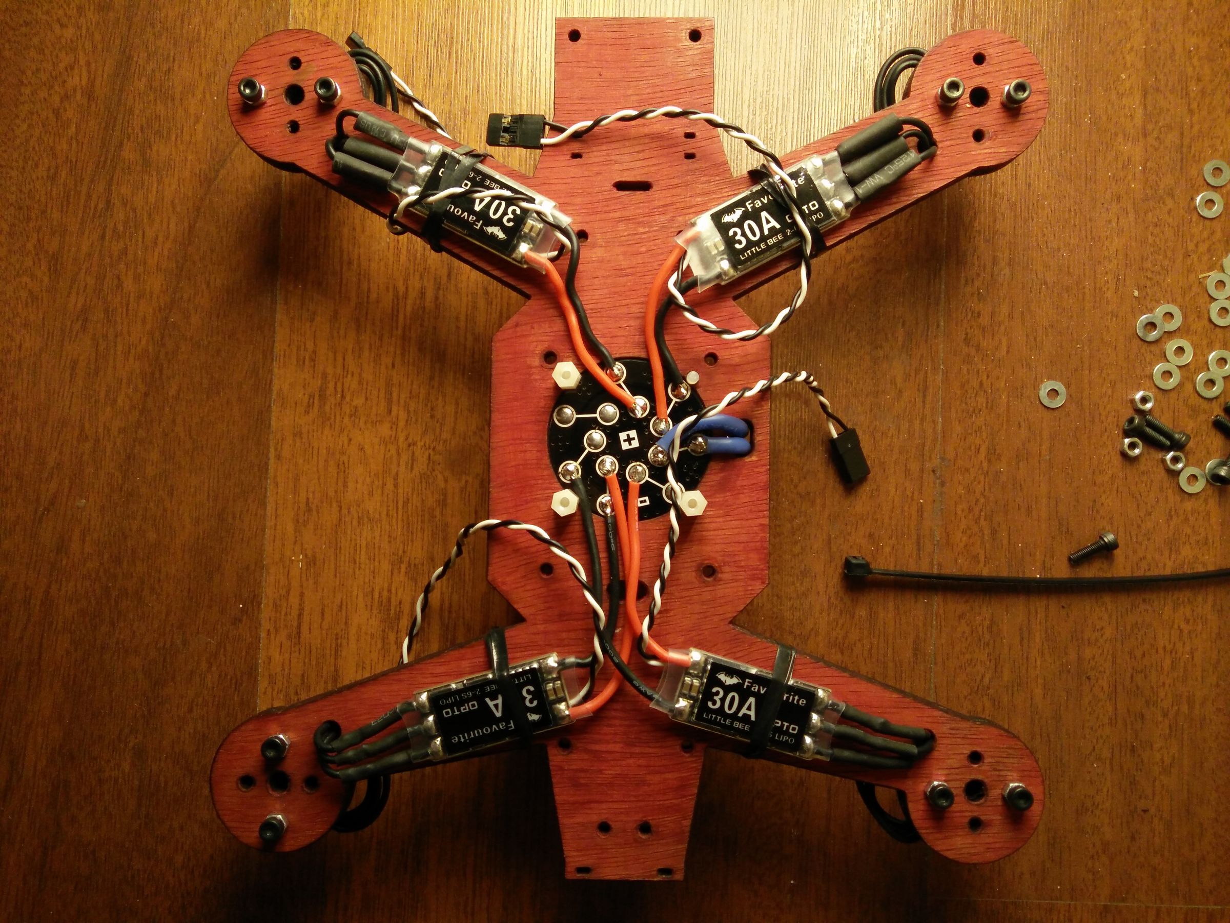 The 240 Class Laser Cut FPV Mini-Quadcopter! : 27 Steps (with Pictures ...