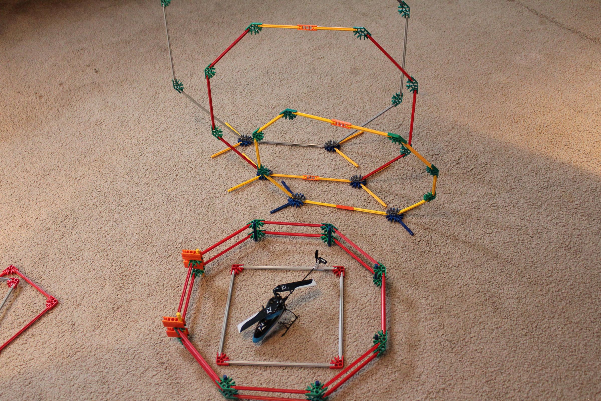 K'nex R/C Helicopter Obstacle Course : 5 Steps - Instructables