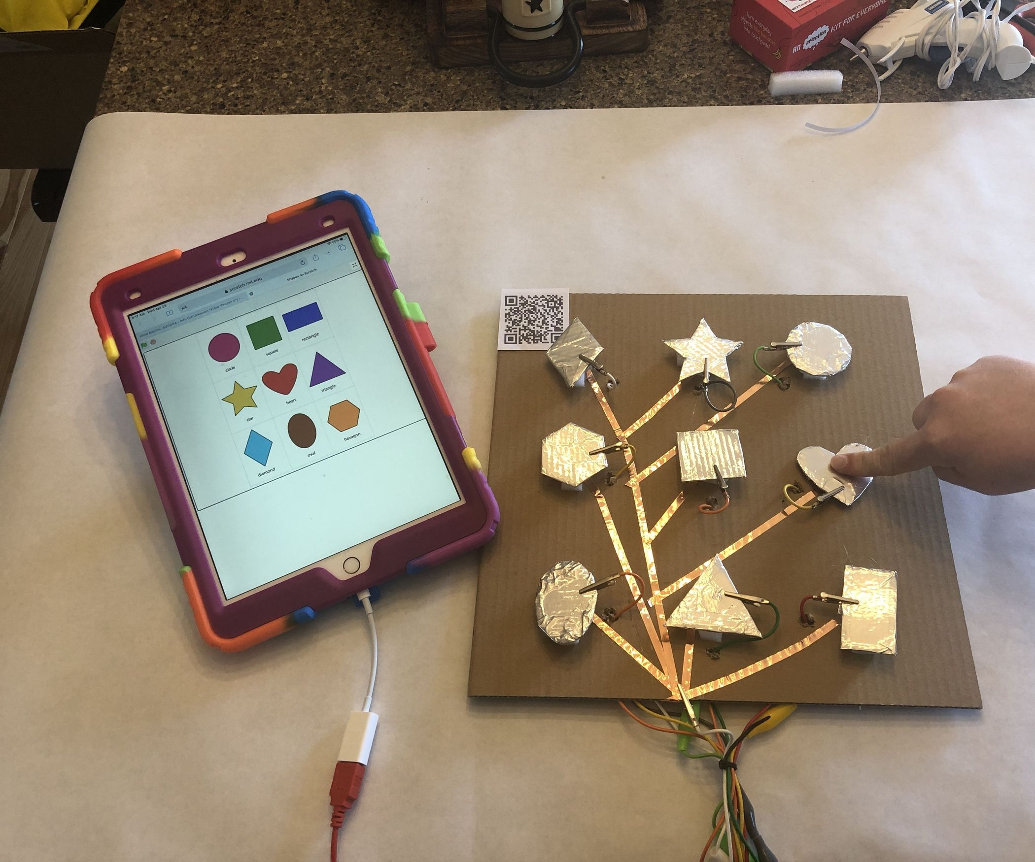 Shapes: Learning for All With Makey Makey : 5 Steps (with Pictures) - Instructables