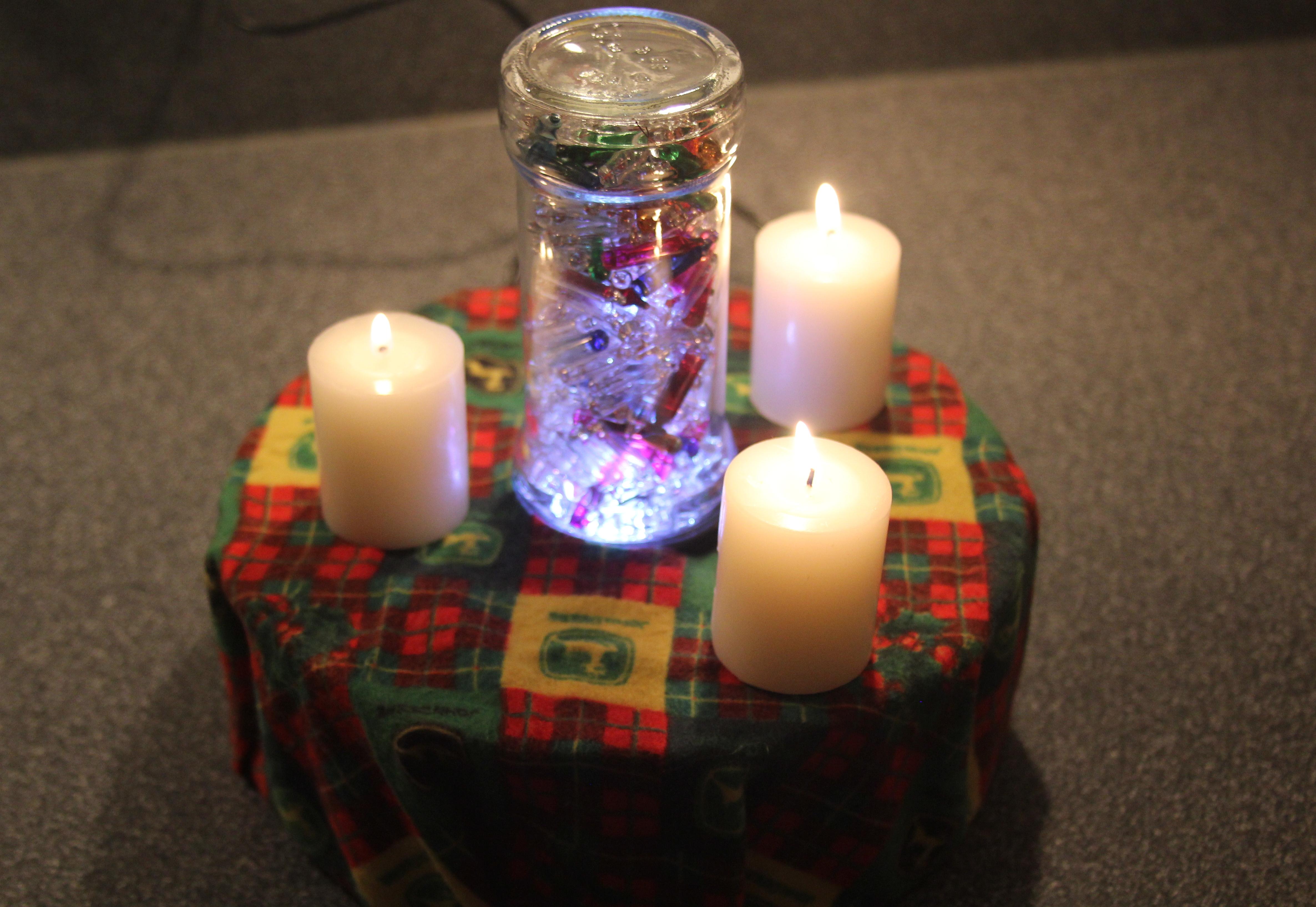 Holiday String Light Centerpiece : 9 Steps (with Pictures) - Instructables
