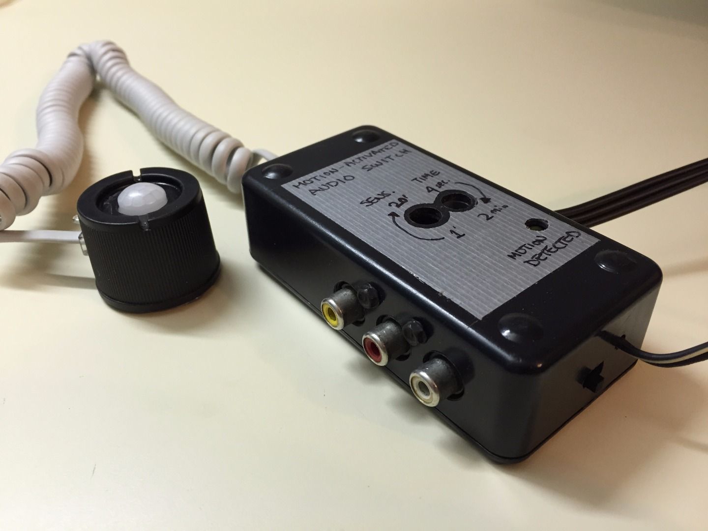 PIR Motion Activated Audio Switch : 11 Steps (with Pictures ...