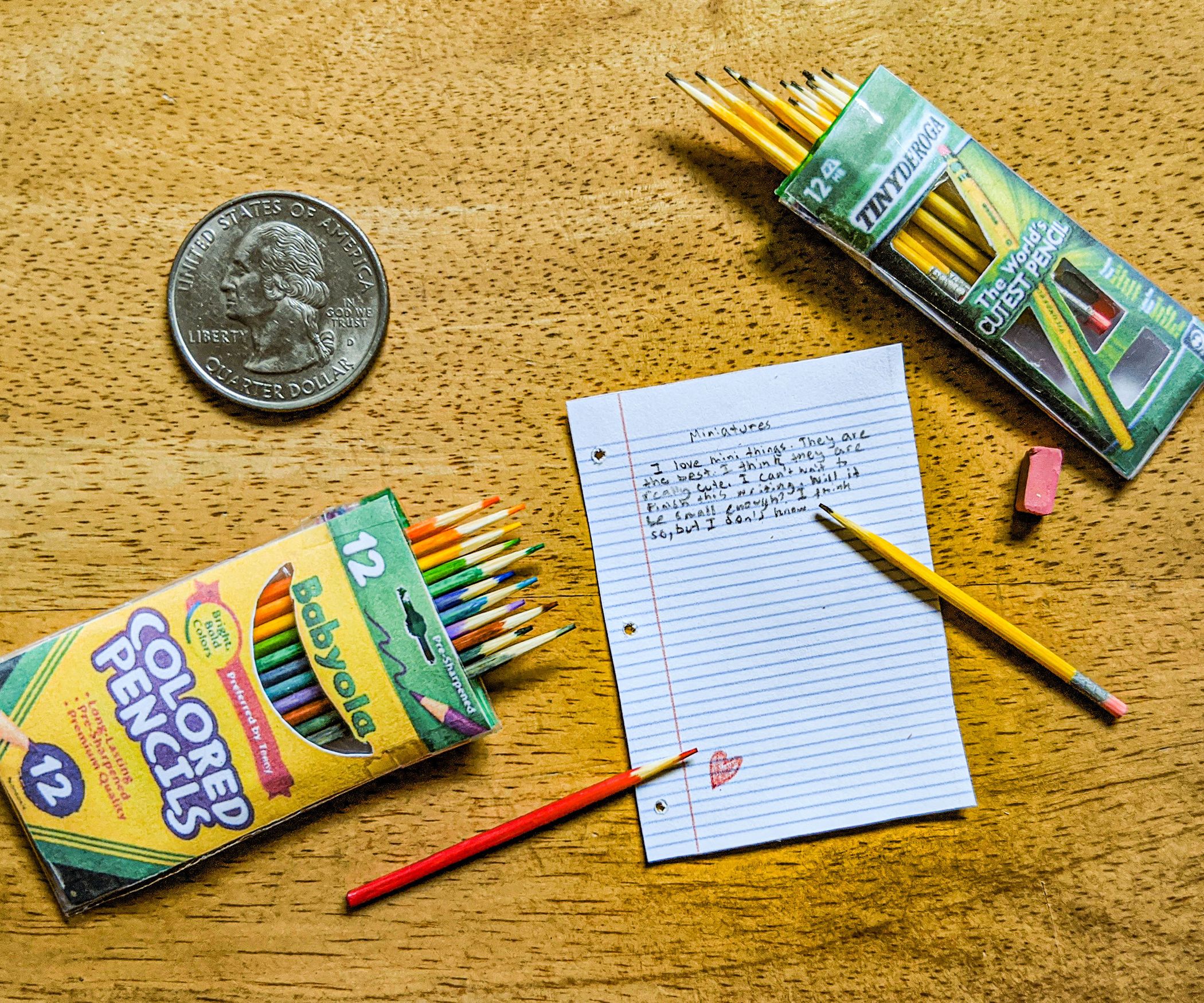 Miniature Pencils and Colored Pencils : 6 Steps (with Pictures ...