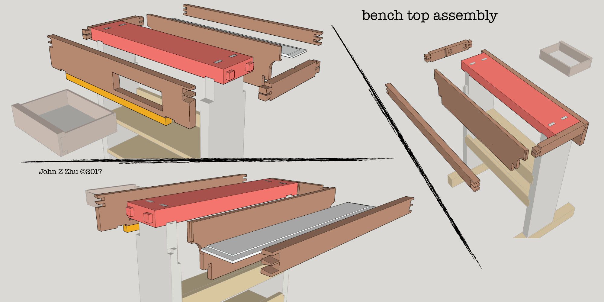 Full Function Portable Workbench W/Plans : 4 Steps (with Pictures ...