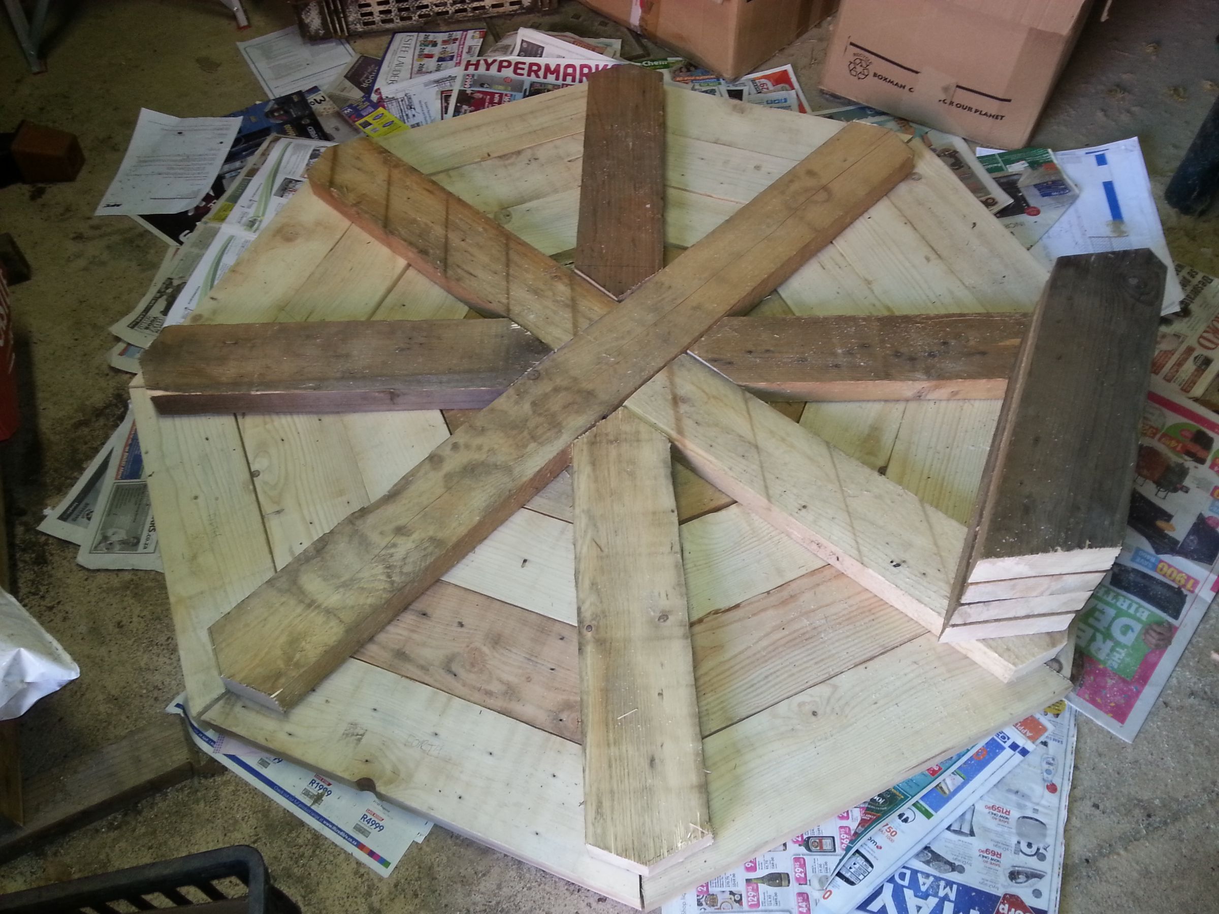 Octagonal Party Bench : 7 Steps (with Pictures) - Instructables