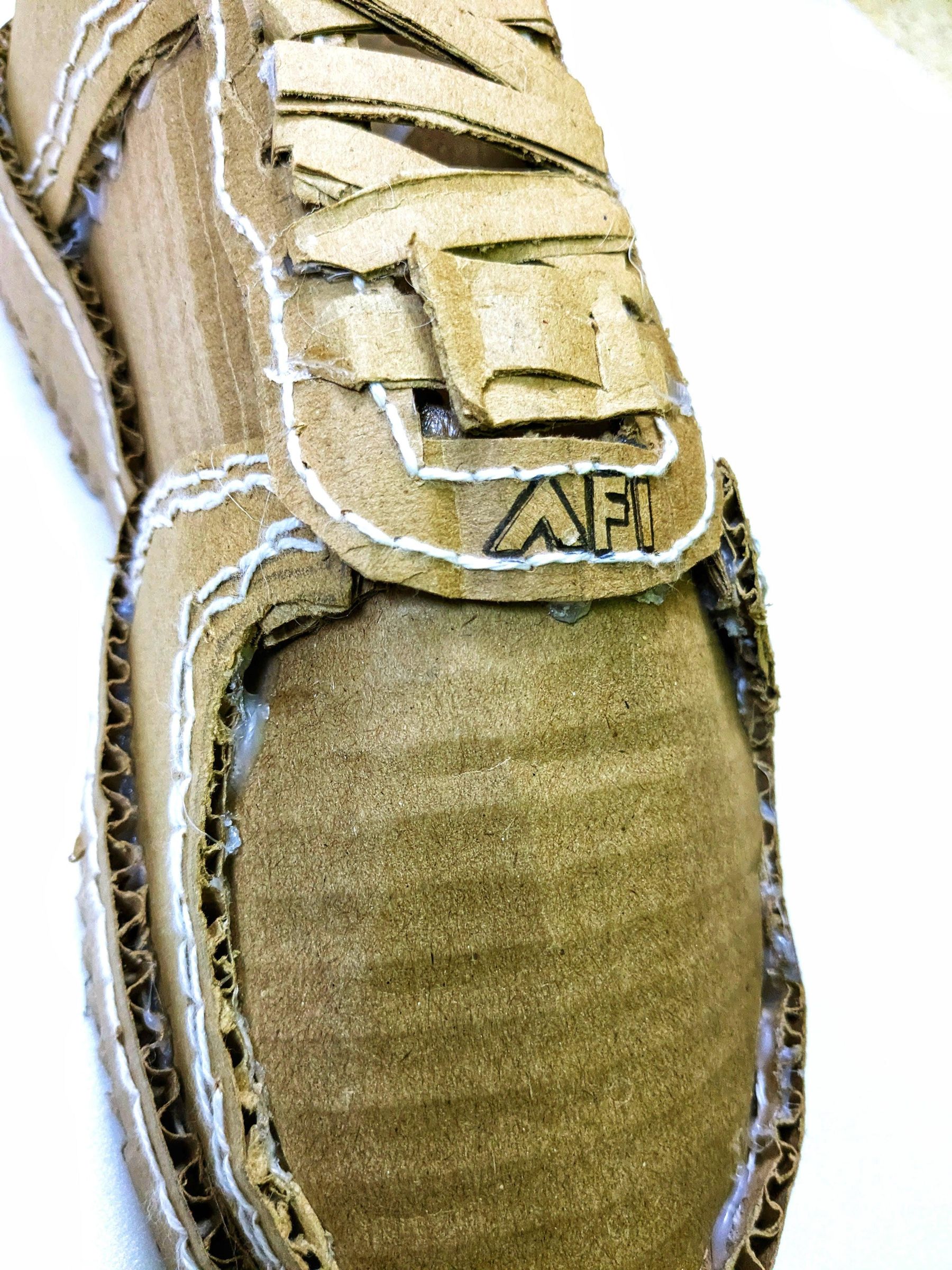 Create Your Own Nike Air Force 1 Using Recycled Cardboard Boxes ( Cocoa ...