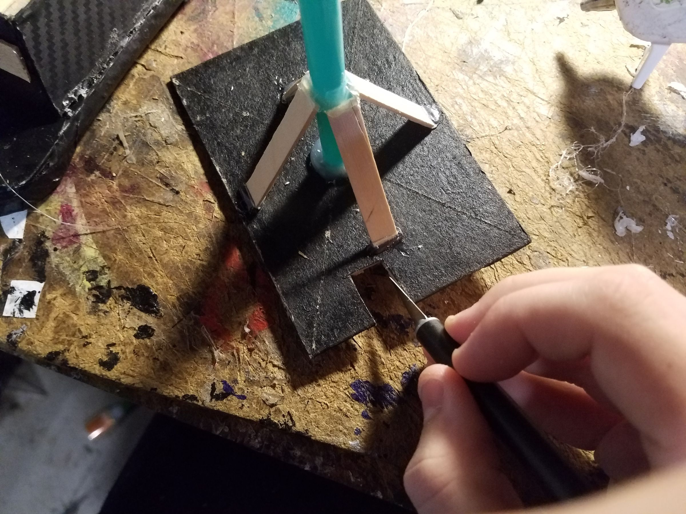 DIY PC Steering Wheel and Pedals From Cardboard! (Feedback, Paddle ...