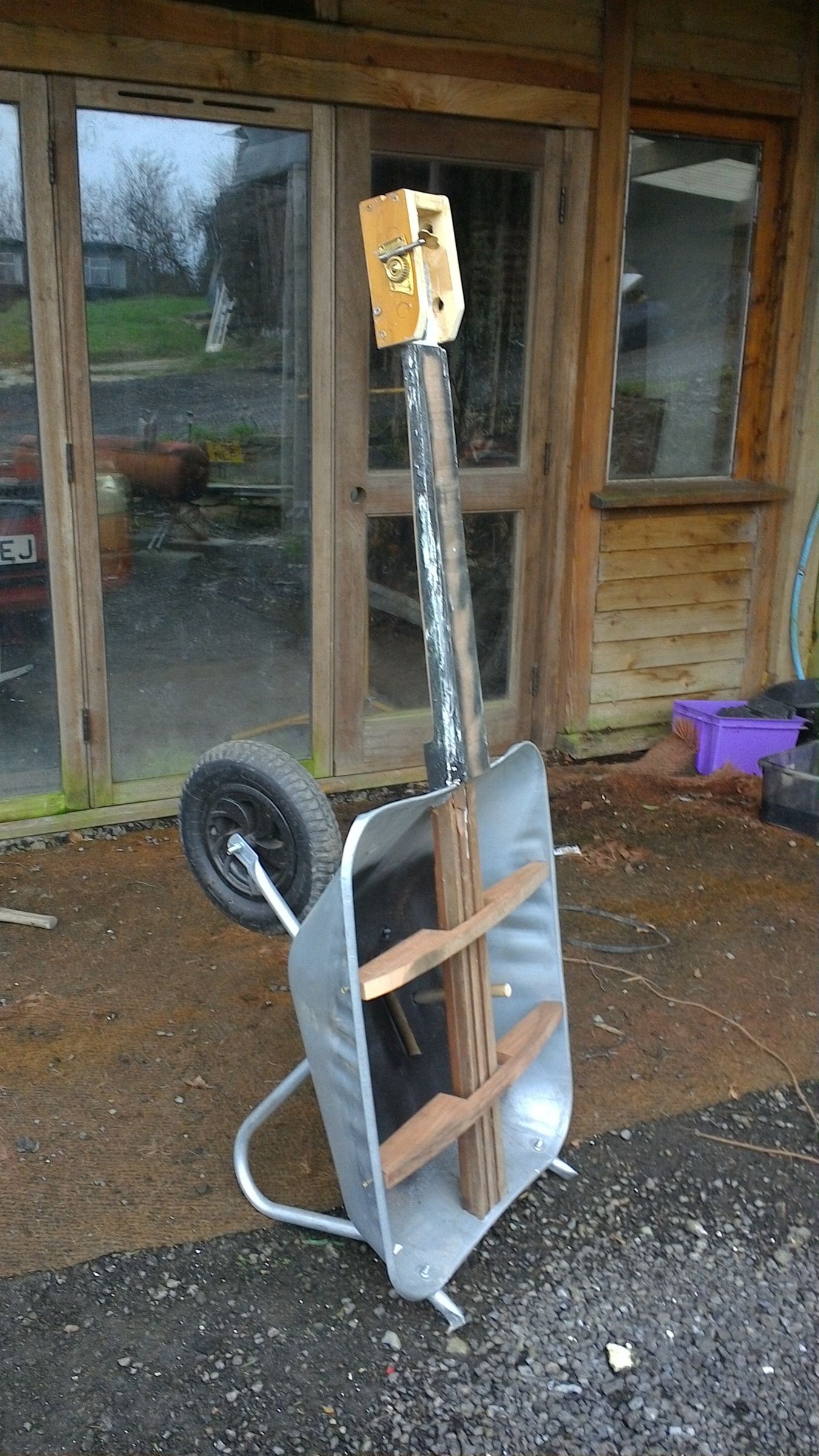 3-string Wheelbarrow Upright Bass : 12 Steps (with Pictures ...