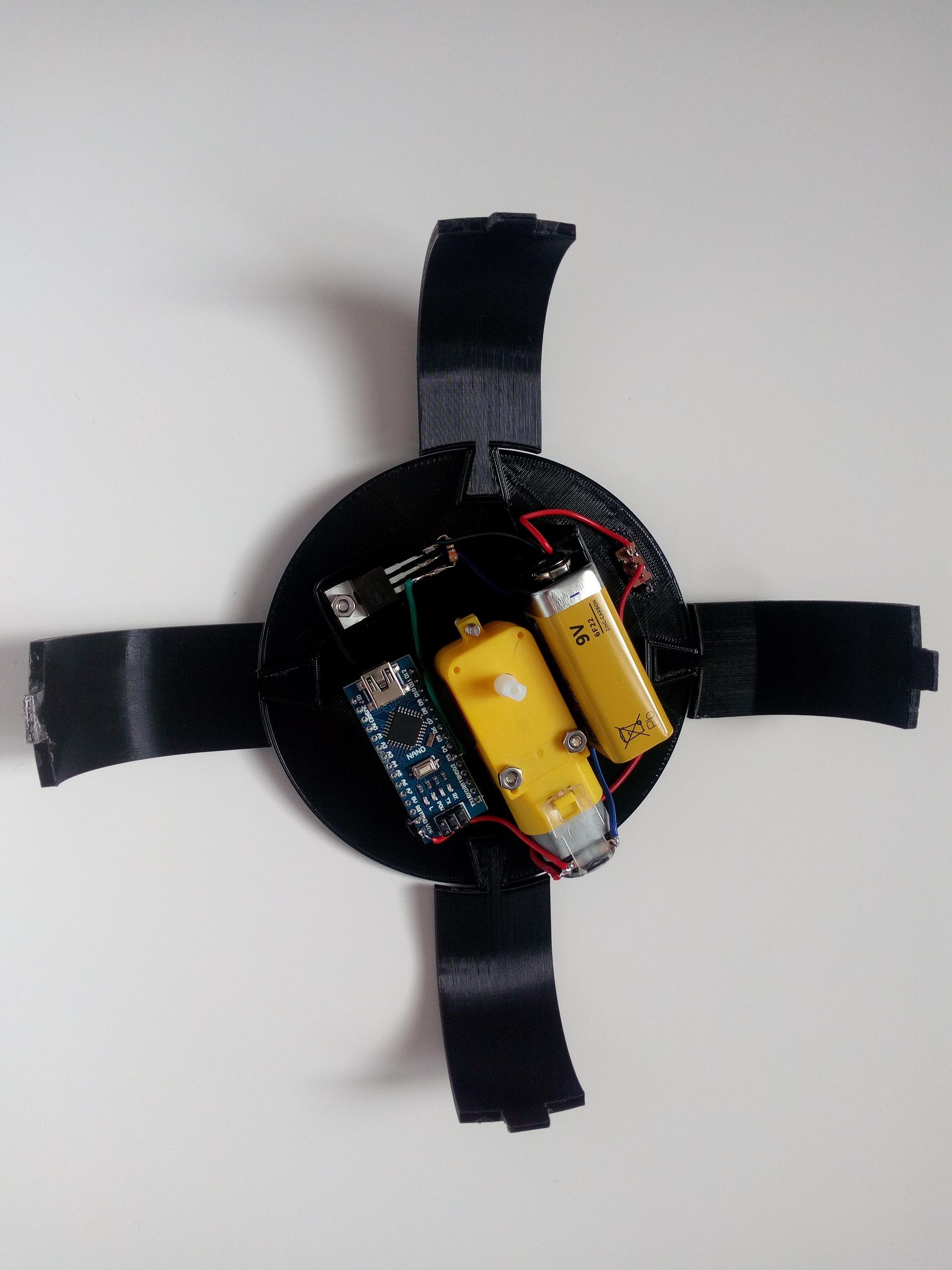 3D Printed Interactive Cat Toy (9V Battery Powered) : 4 Steps (with ...