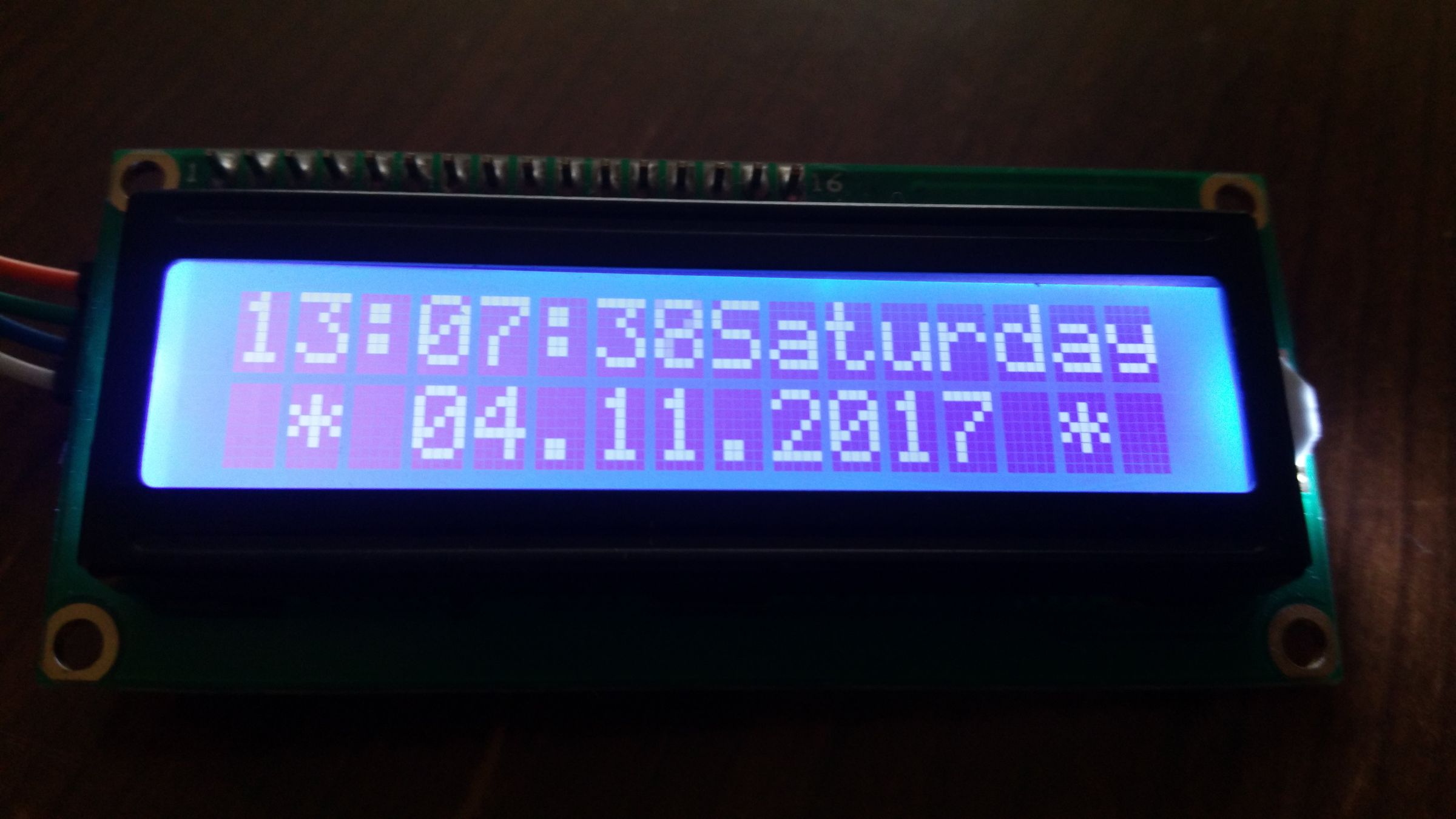 16x2 LCD Clock : 3 Steps - Instructables