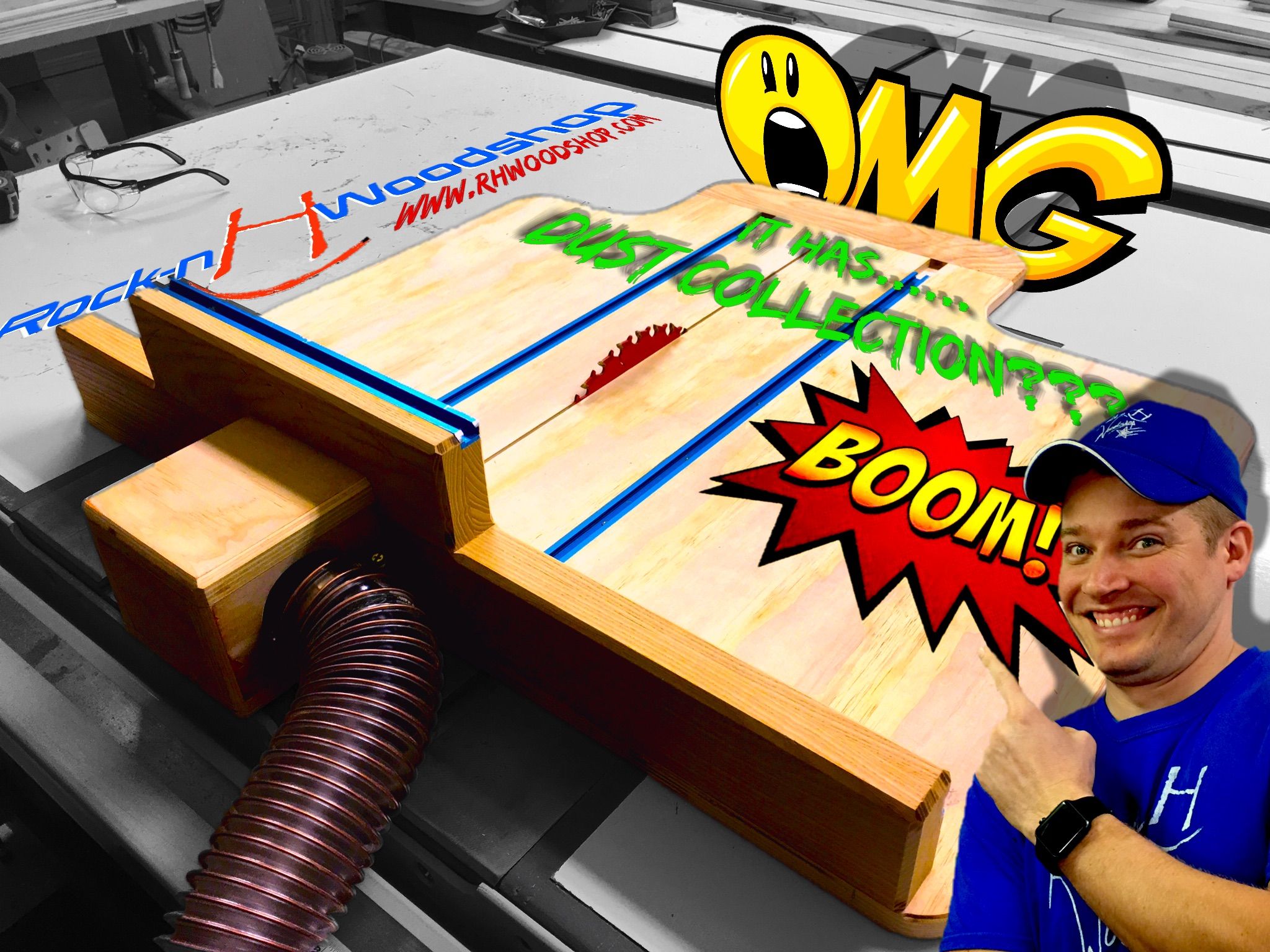 Ultimate Crosscut Sled With Dust Collection : 26 Steps (with Pictures ...