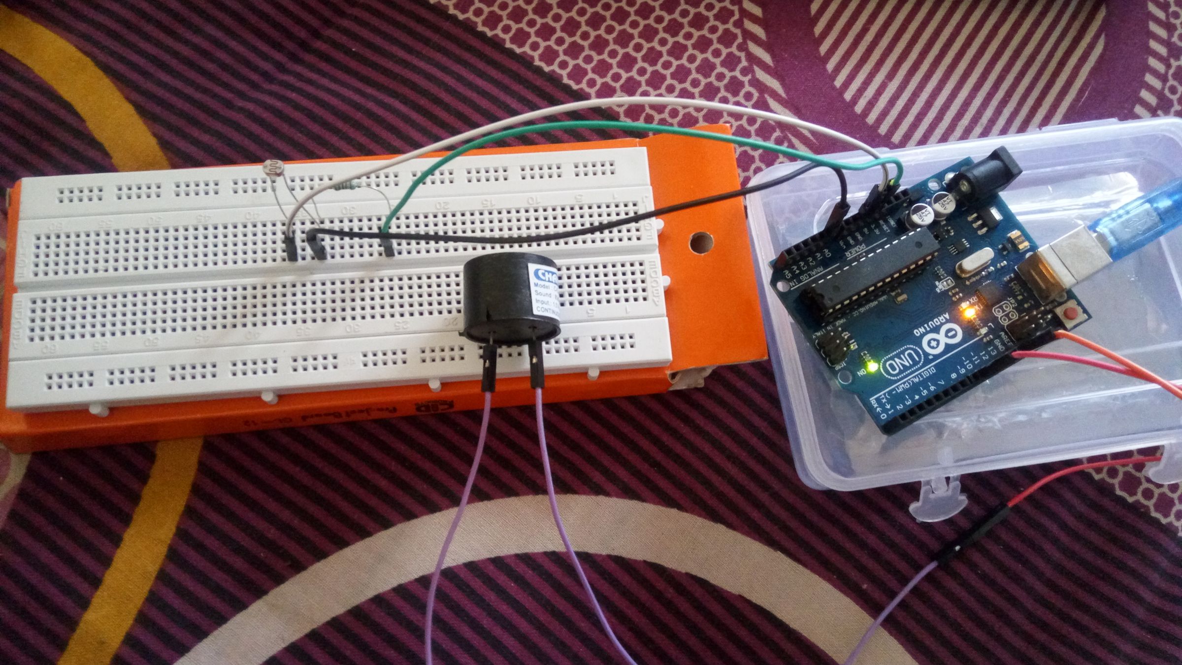 Grab Alarm Using Arduino + LDR + Piezo Buzzer : 6 Steps - Instructables