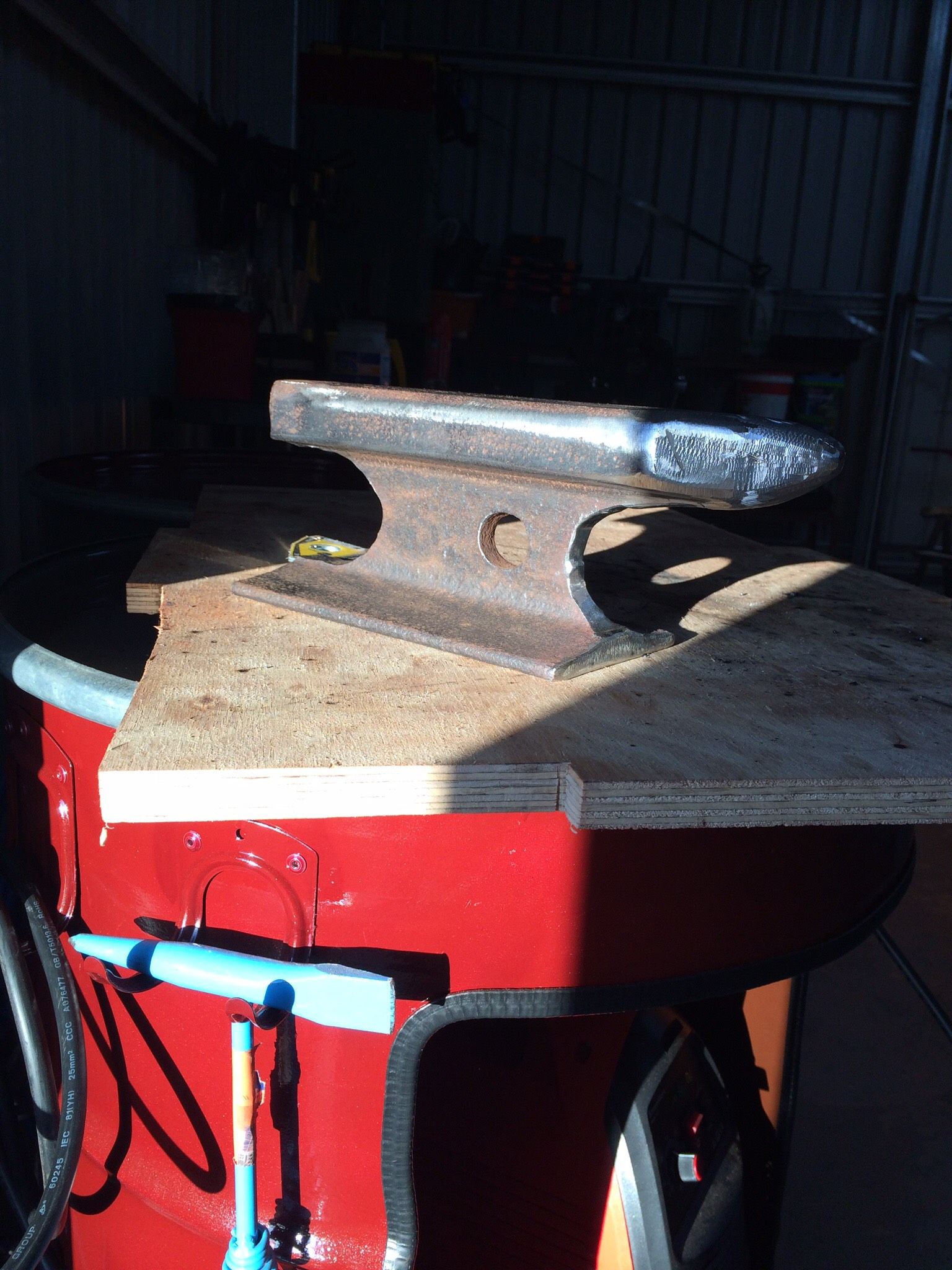 Railway Iron Anvil : 4 Steps (with Pictures) - Instructables