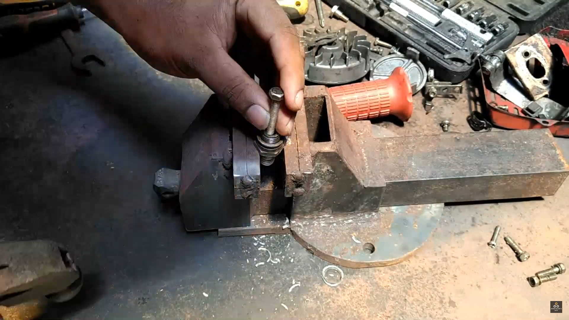 Durable Tire Inflator From 2 Stroke Engine : 11 Steps (with Pictures ...