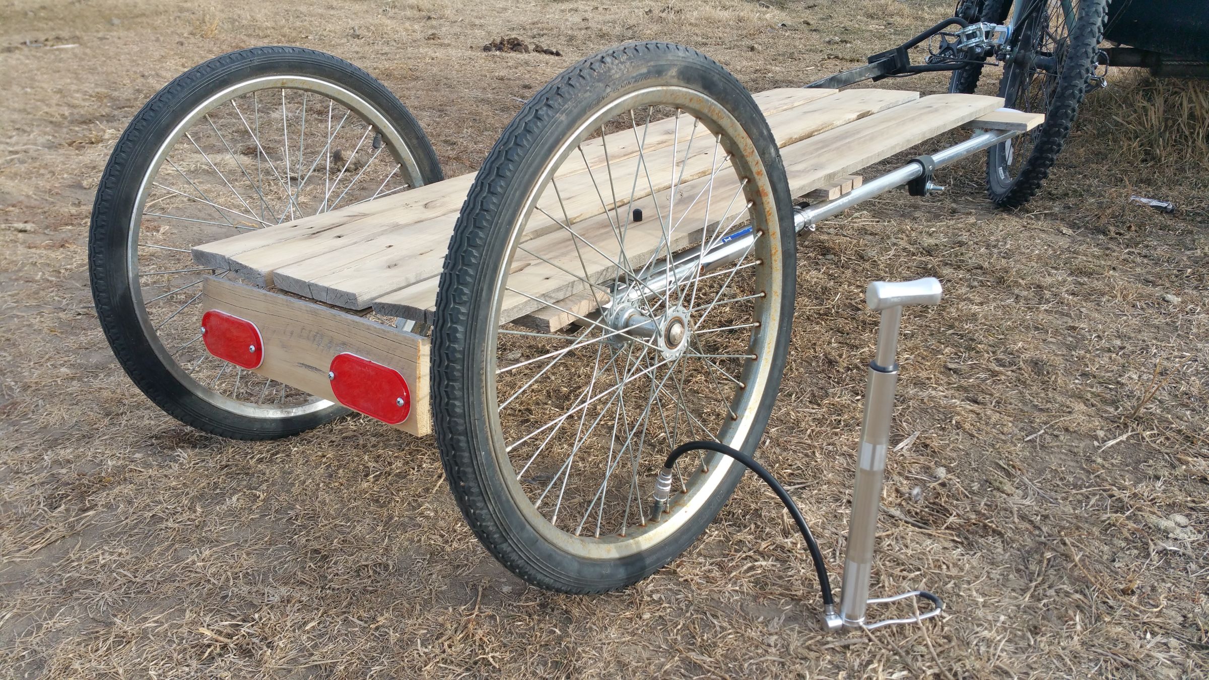 Flatbed Bicycle Trailer : 15 Steps (with Pictures) - Instructables