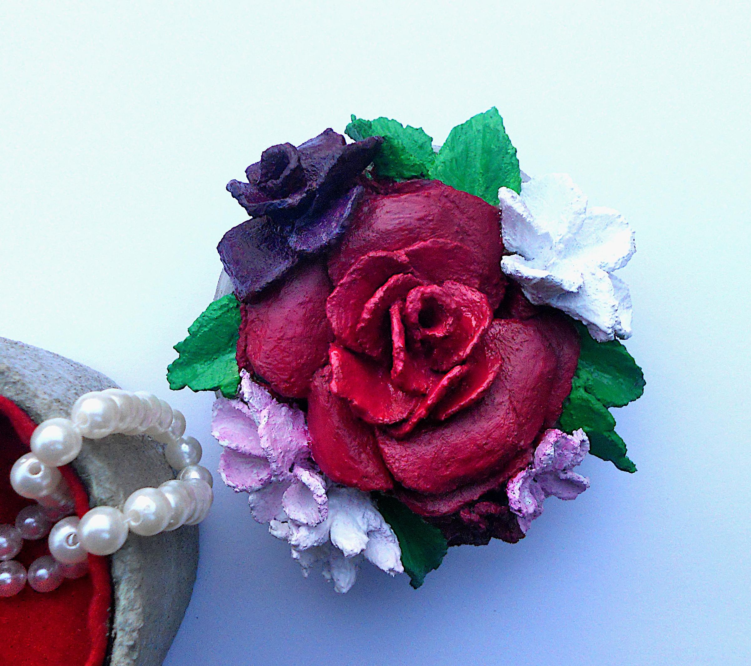 Concrete Jewelry Box With Raised Flowers : 12 Steps (with Pictures ...