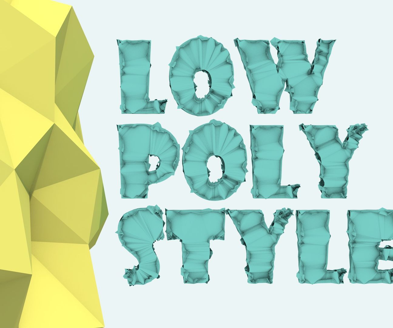 How to Get the Low Poly Style in Cinema 4D - Instructables