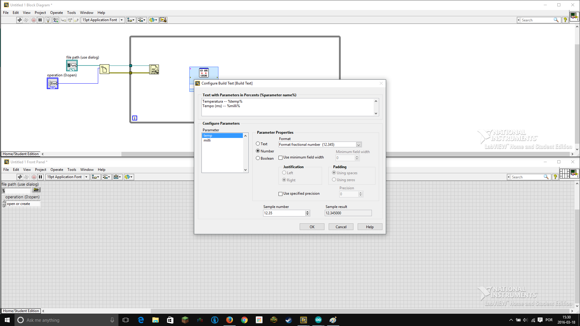 Exportando Dados Do LabView a Um Arquivo De Texto : 4 Steps - Instructables