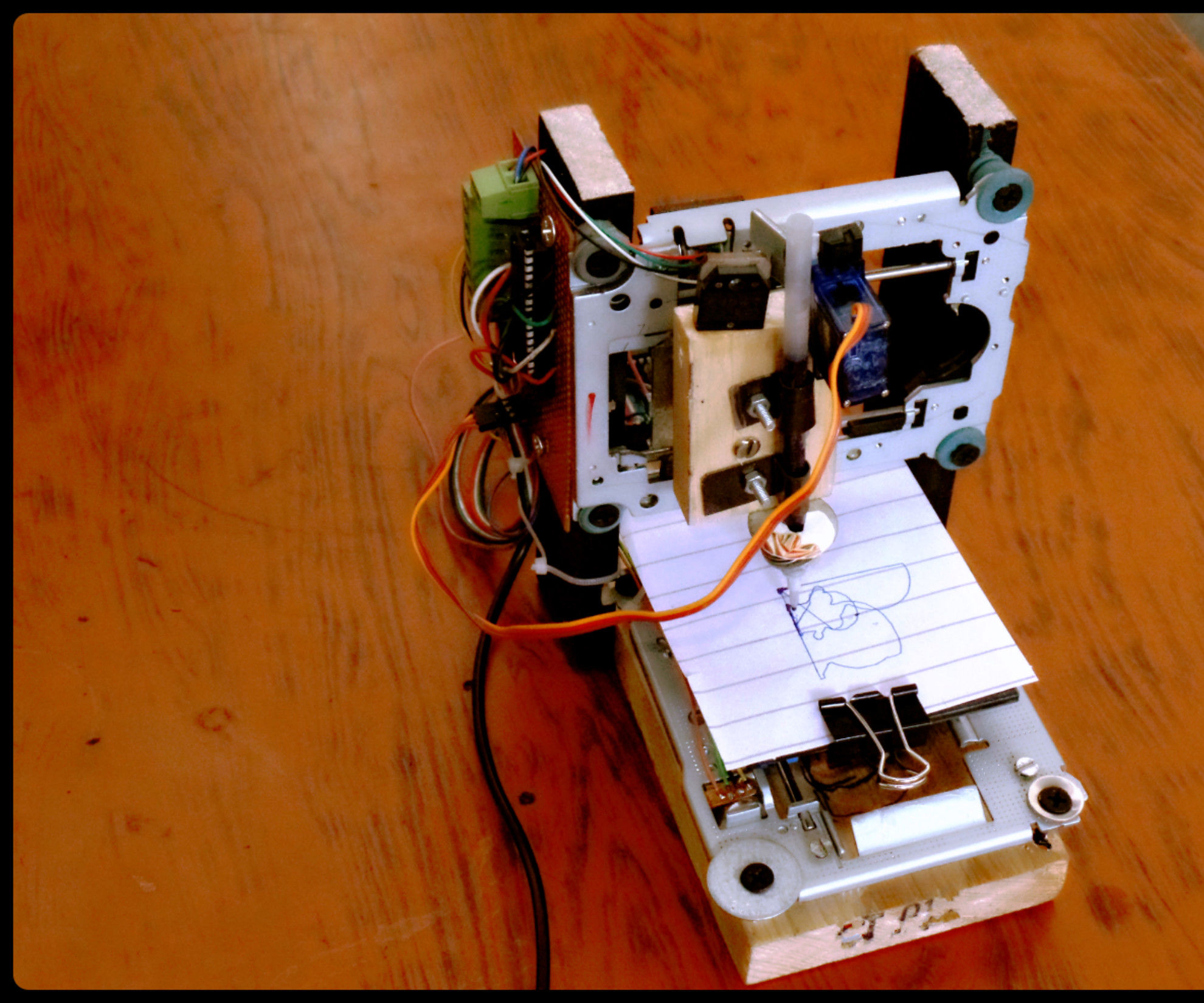 Arduino Mini CNC Plotter With Proteus Project PCB 3 Steps with Pictures Instructables
