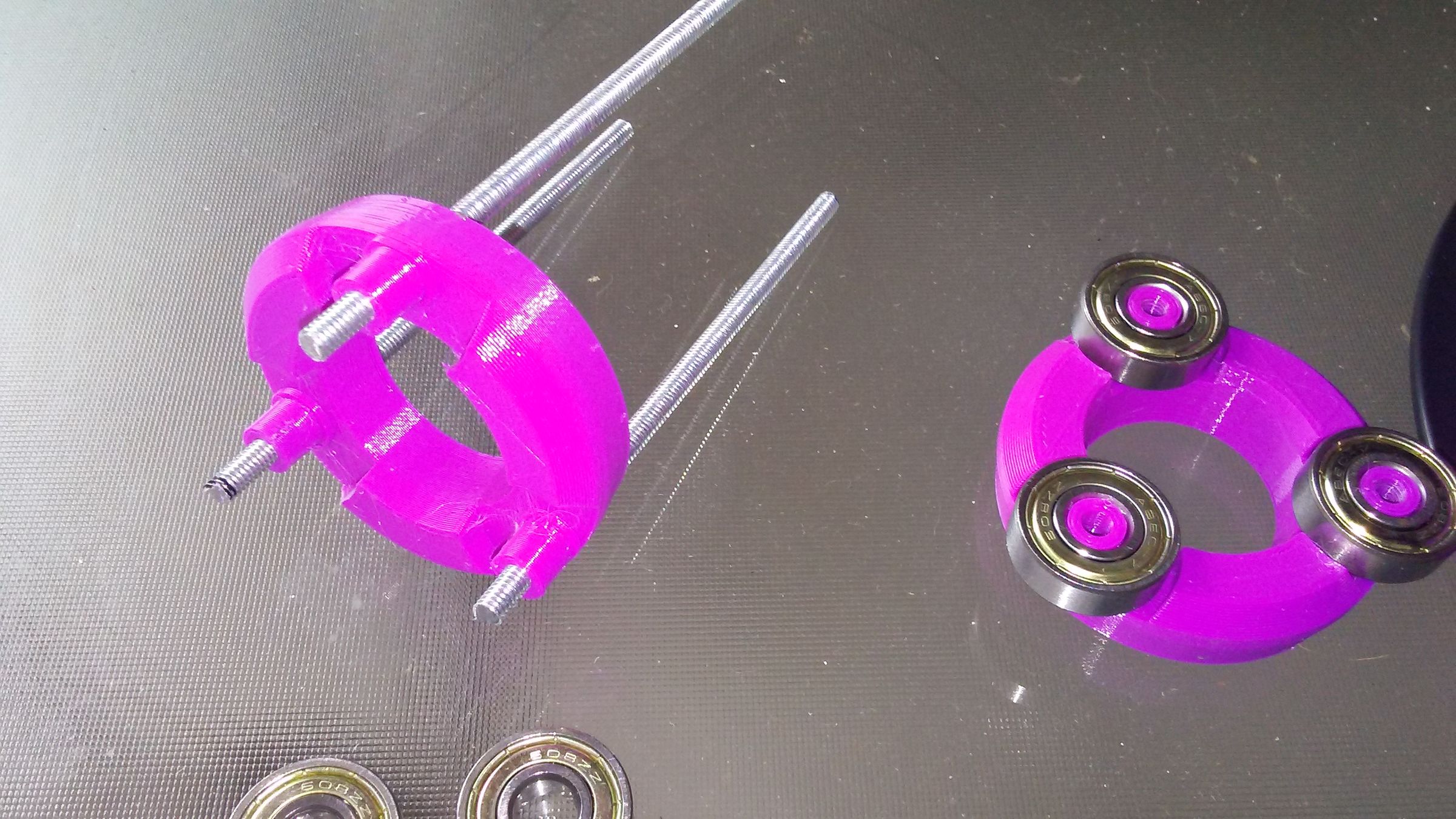 Expanded Spool Holder, Filament Guide, & Spool Hub : 4 Steps (with ...