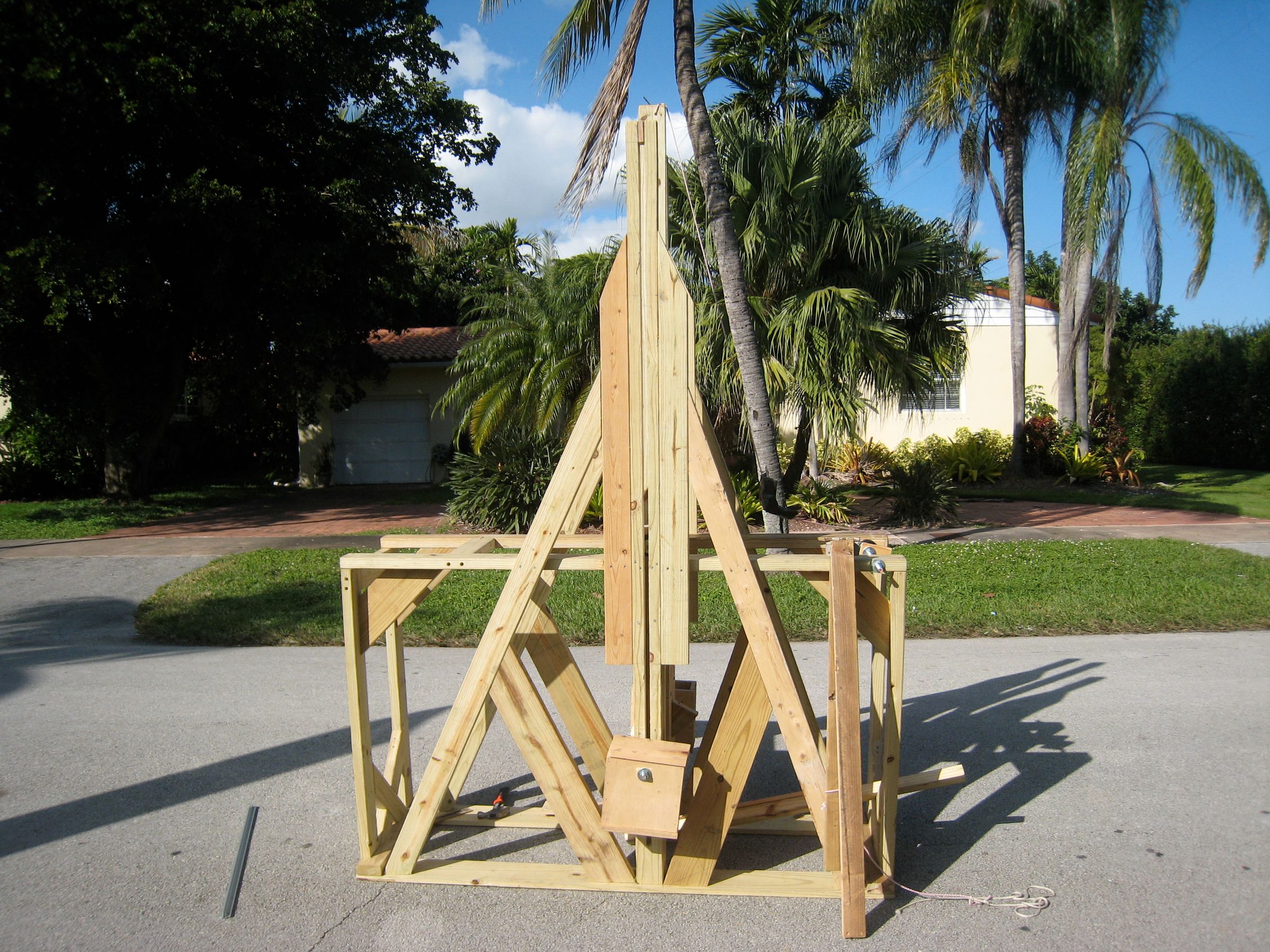 Floating Arm Trebuchet Formulas