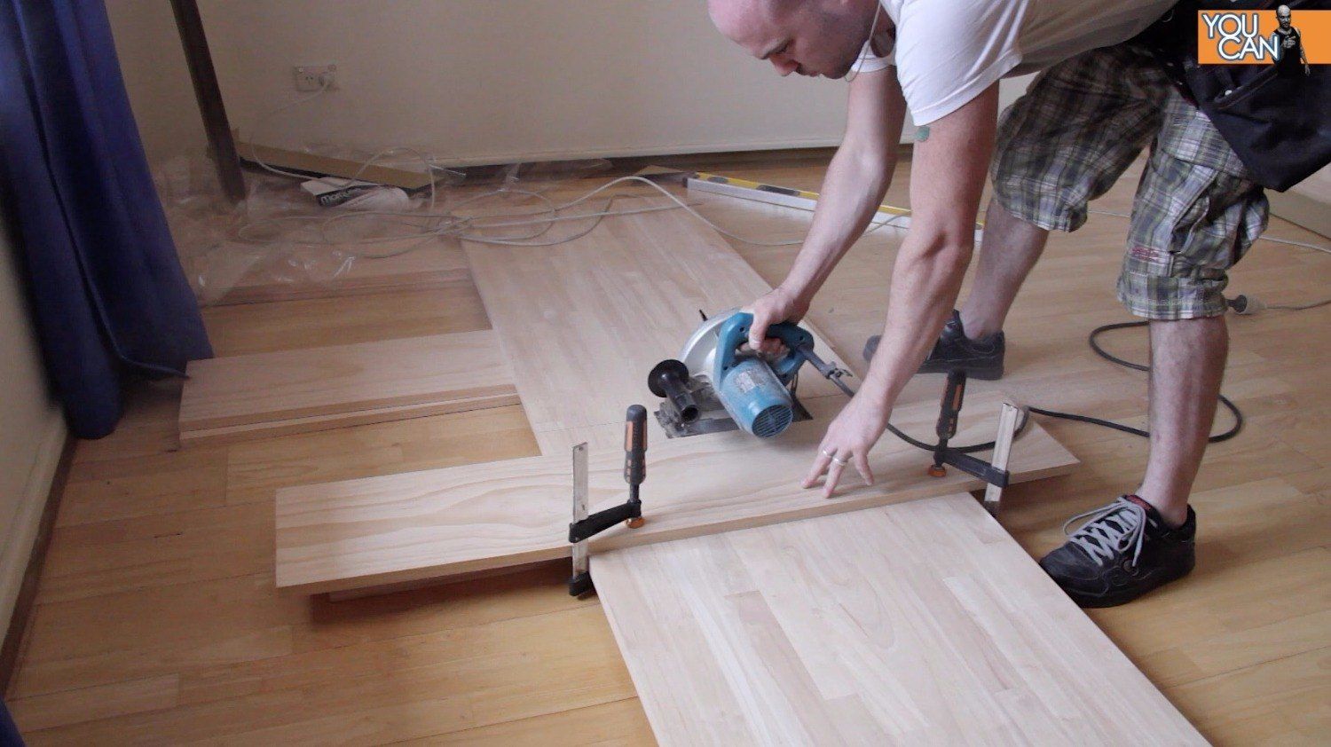 How to Install a Kitchen Countertop (Without Removing the Old One) : 5 ...
