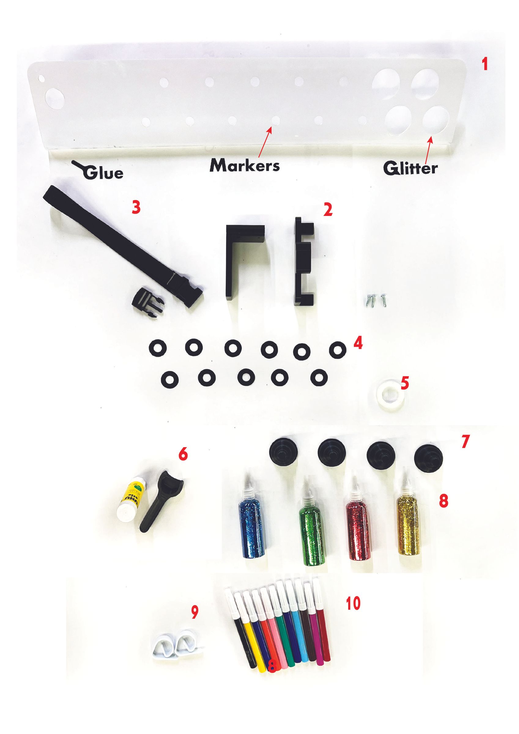 Organizational GMG (glue, Markers, Glitter) : 10 Steps (with Pictures ...