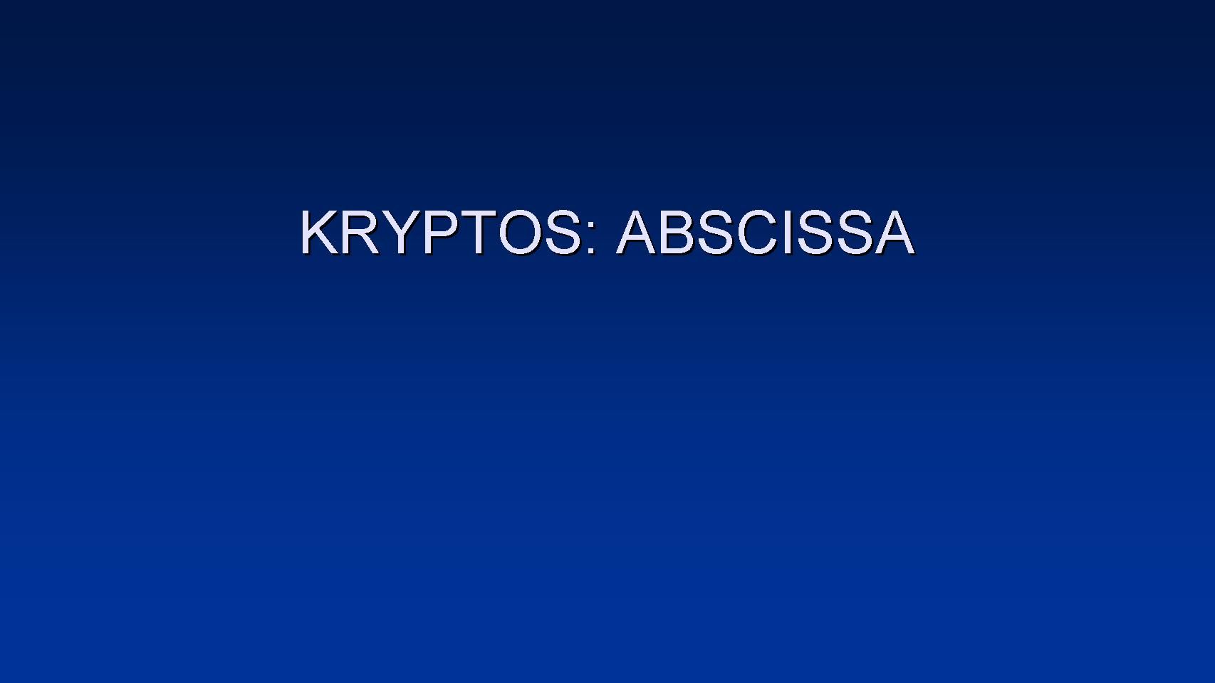 HOW TO SOLVE SANBORN'S KRYPTOS: PART 3 - ABSCISSA : 11 Steps ...