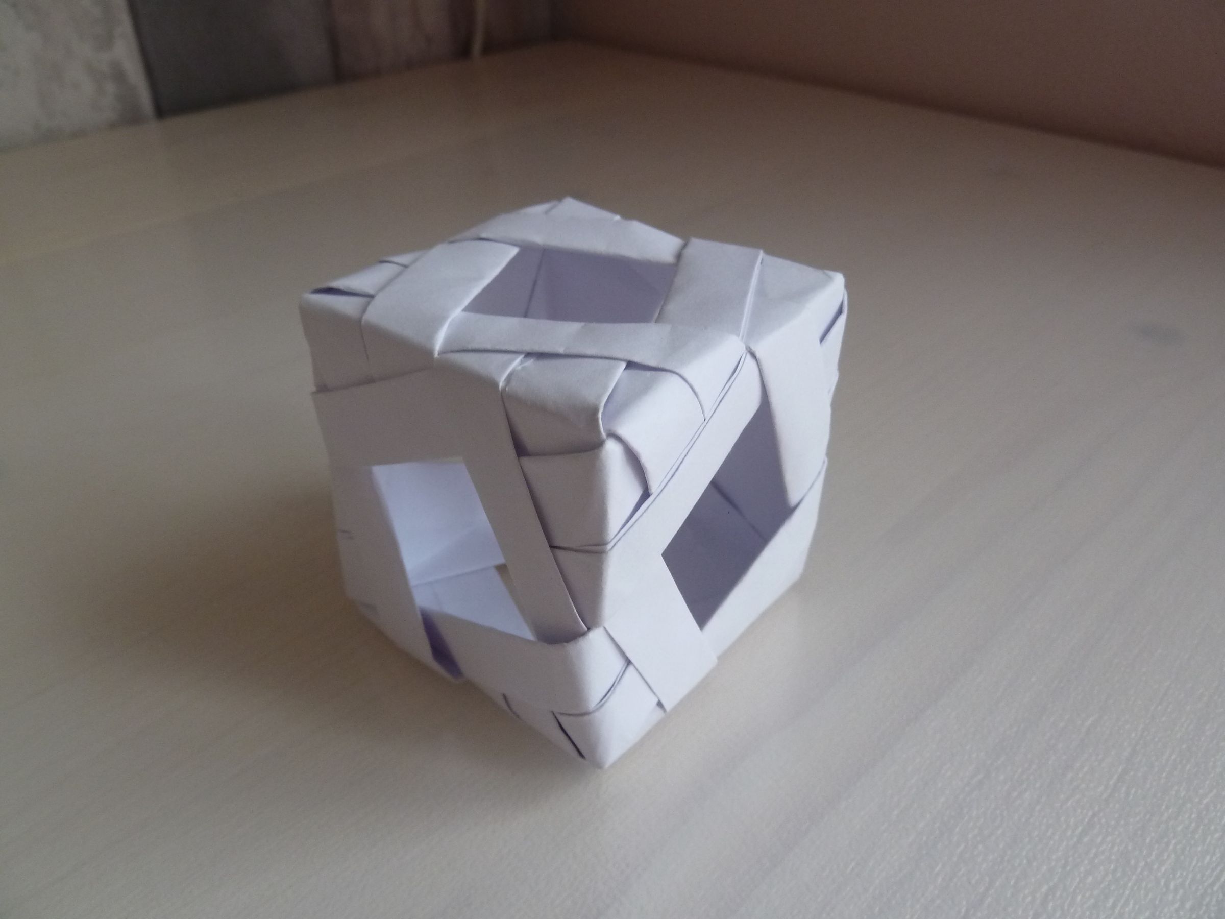 Origami Tetris Cube : 12 Steps (with Pictures) - Instructables