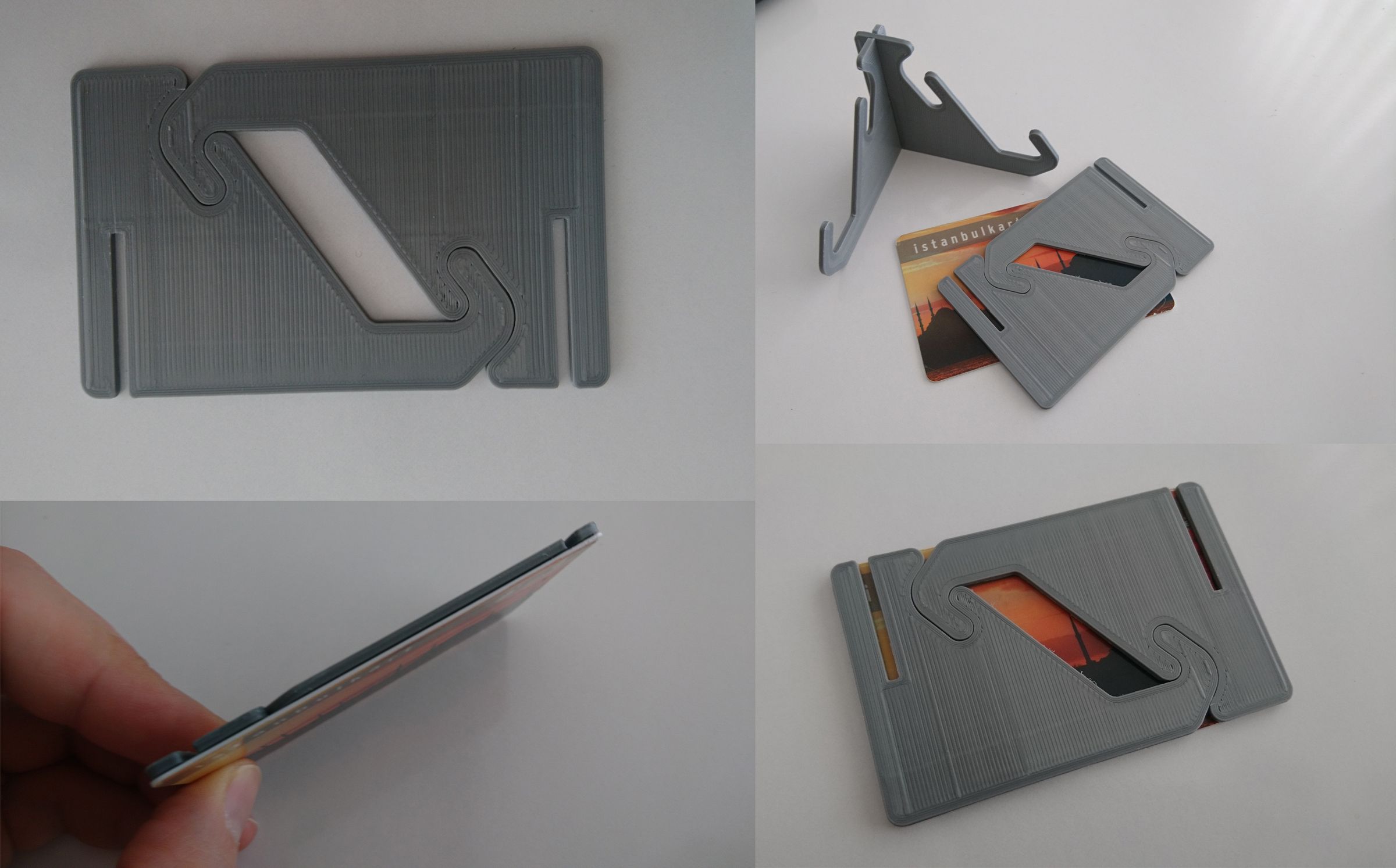 Credit Card Size Phone Holder : 5 Steps - Instructables