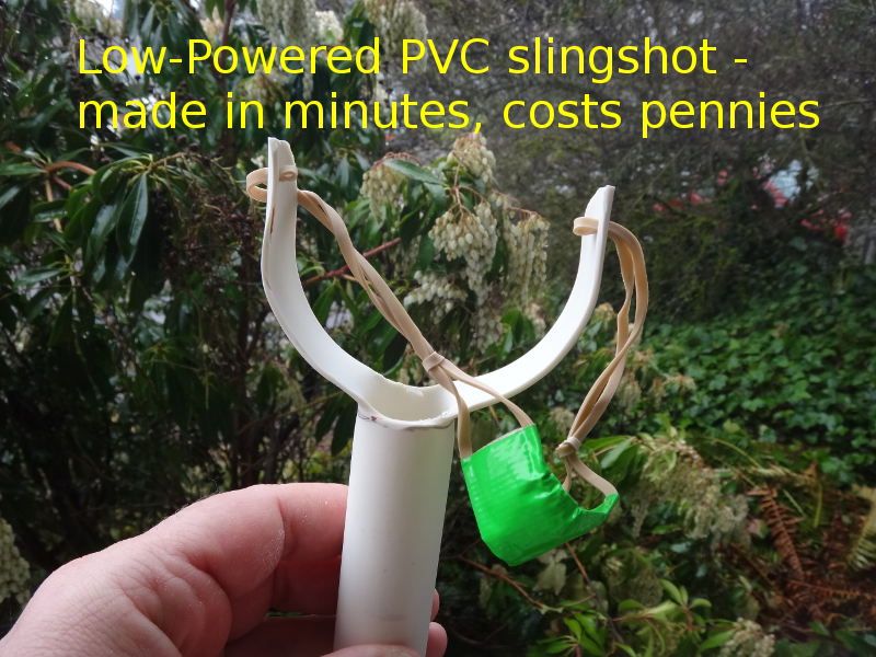 Simple PVC Slingshot for Pennies : 17 Steps - Instructables