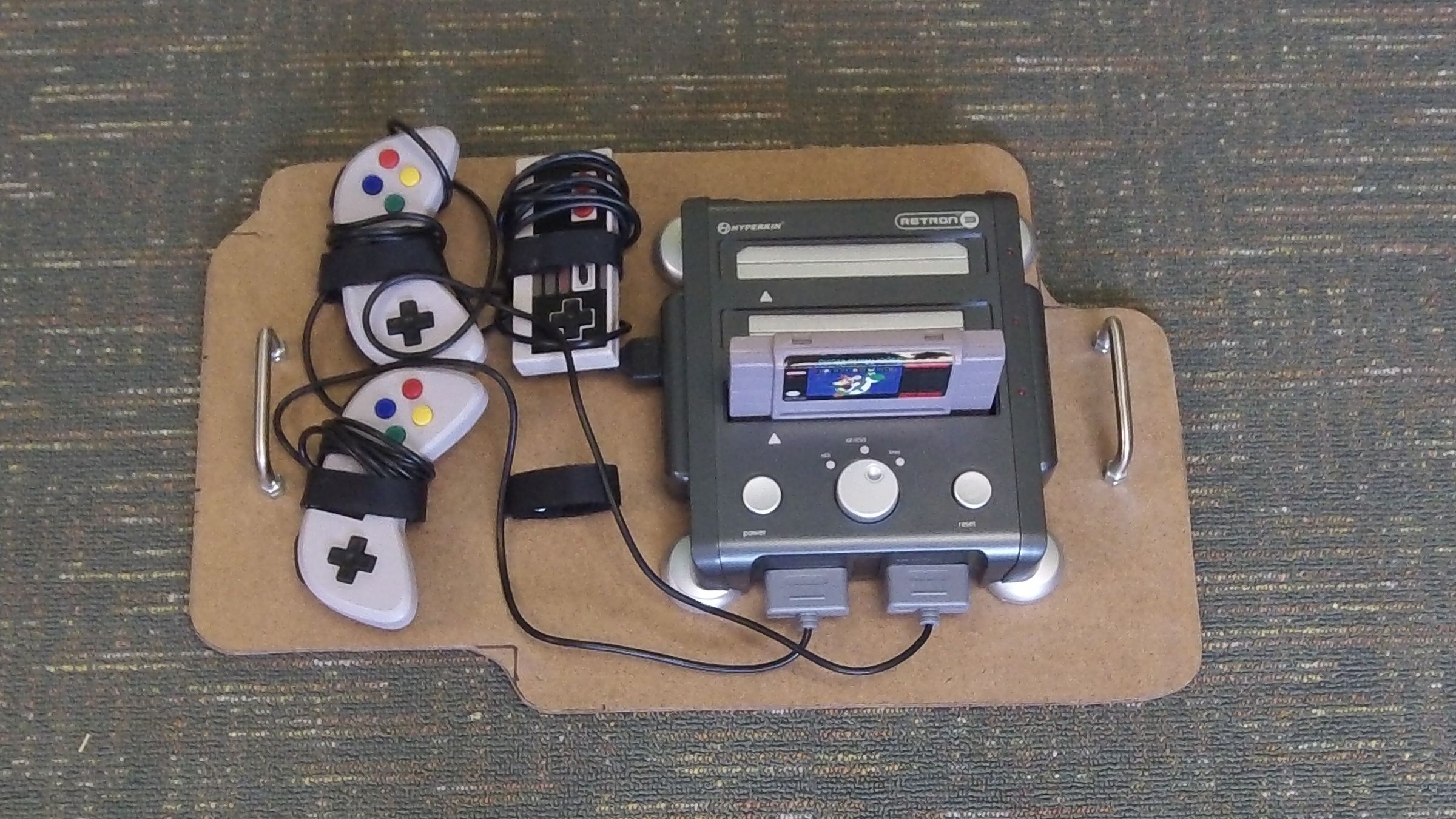 Portable Game System Box: Built for