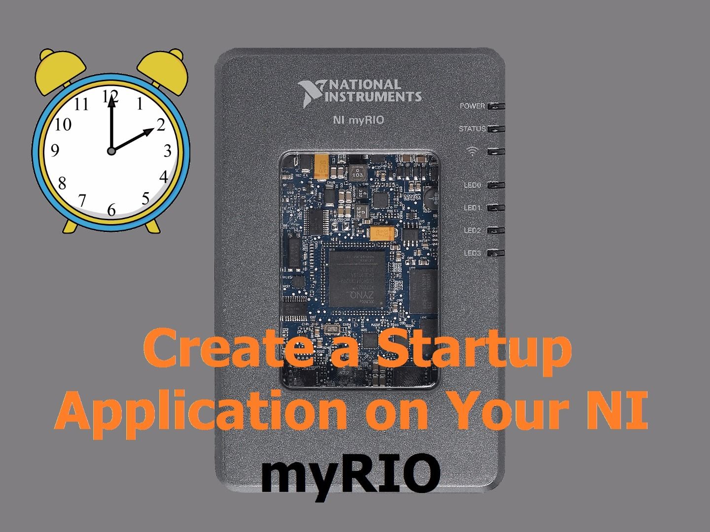 Deploy a Startup Application to Your MyRIO : 5 Steps - Instructables
