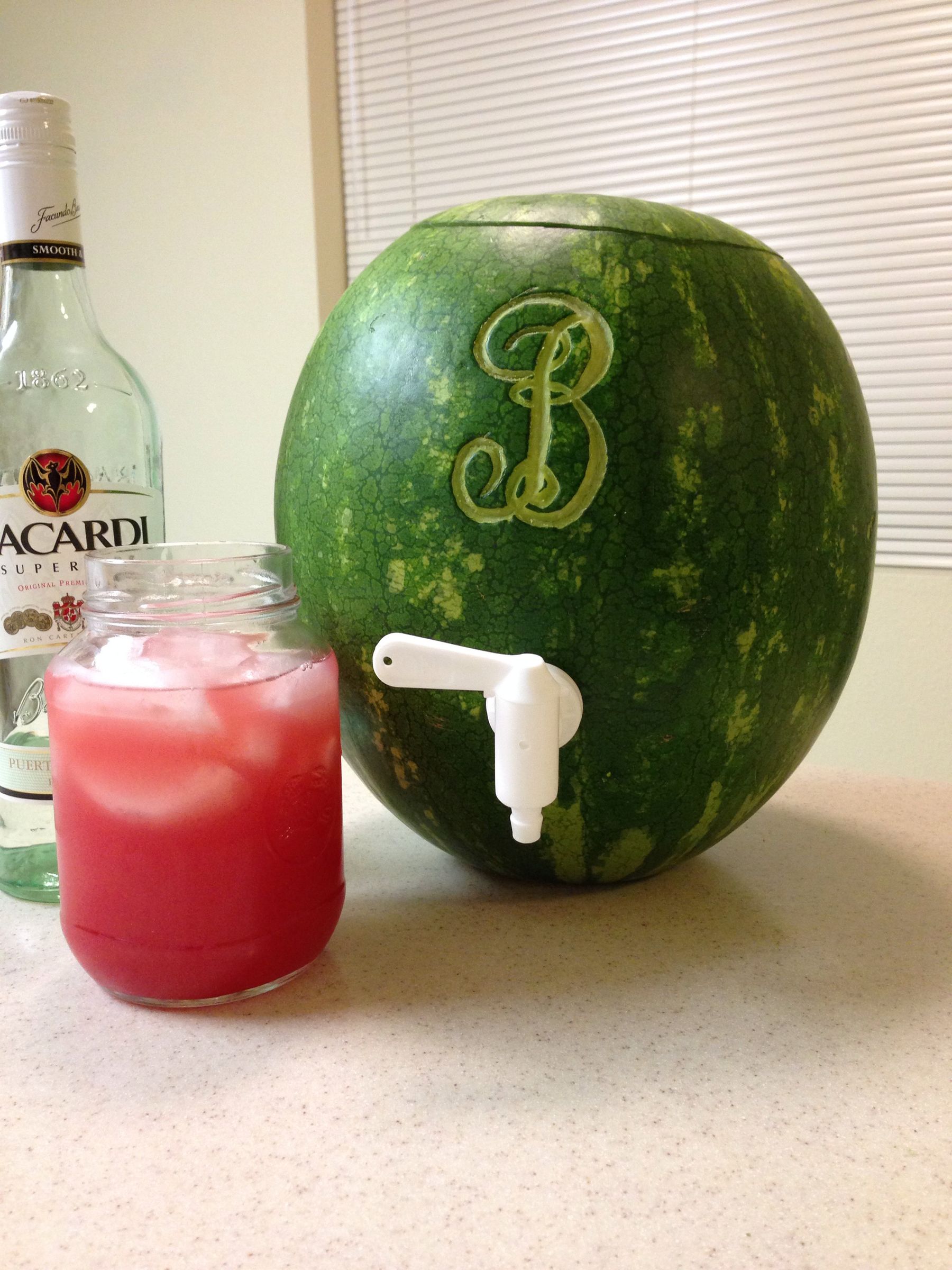 Watermelon Drink Dispenser/Keg : 7 Steps (with Pictures) - Instructables