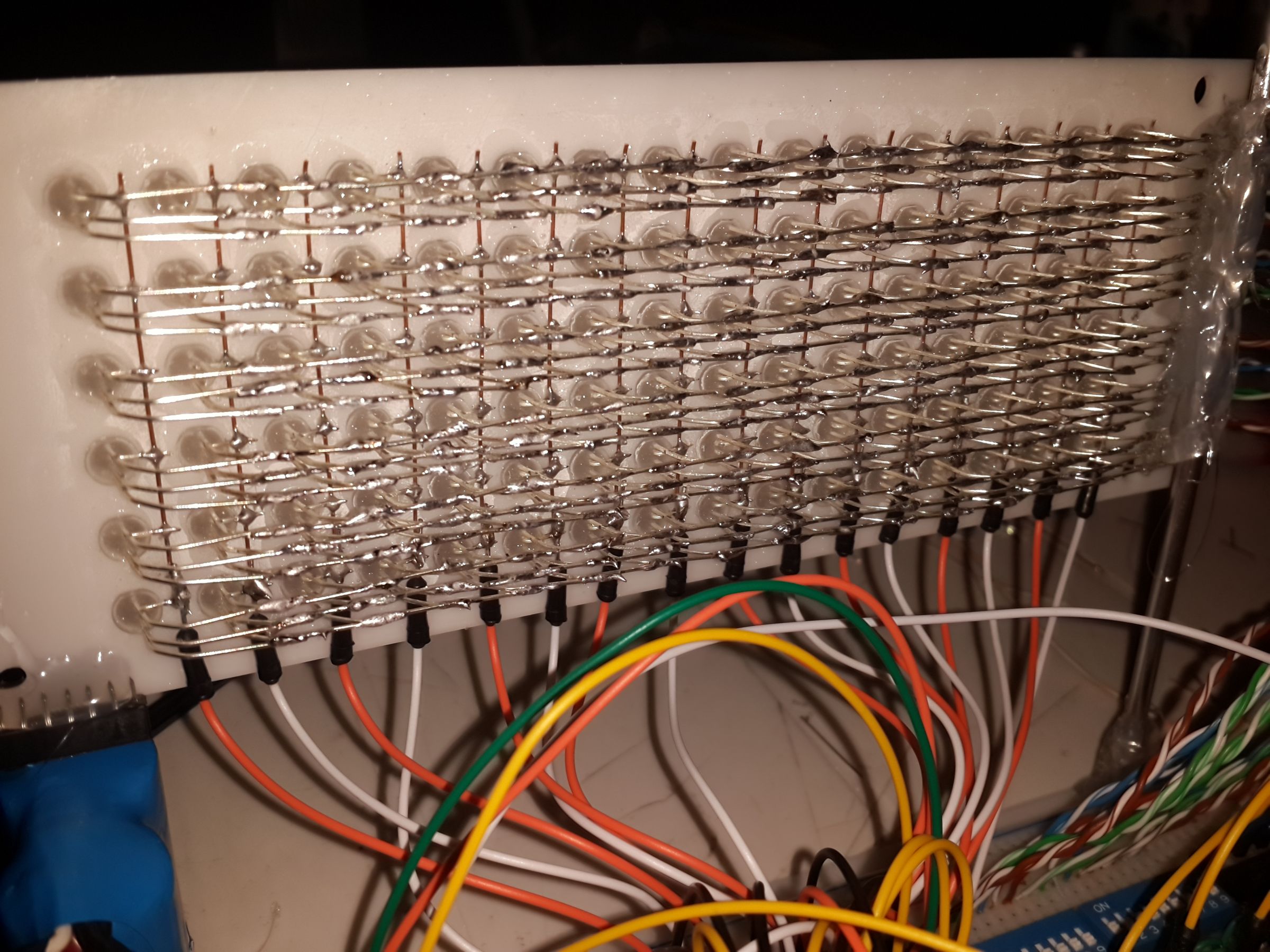 RGB LED Matrix Text Scroller : 7 Steps - Instructables