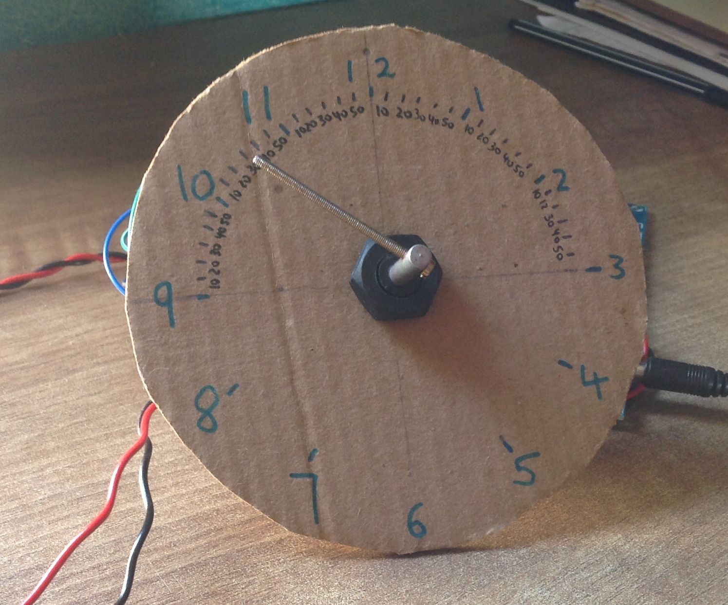 Arduino Clock With a Dc Motor (single Needle) : 4 Steps (with Pictures ...