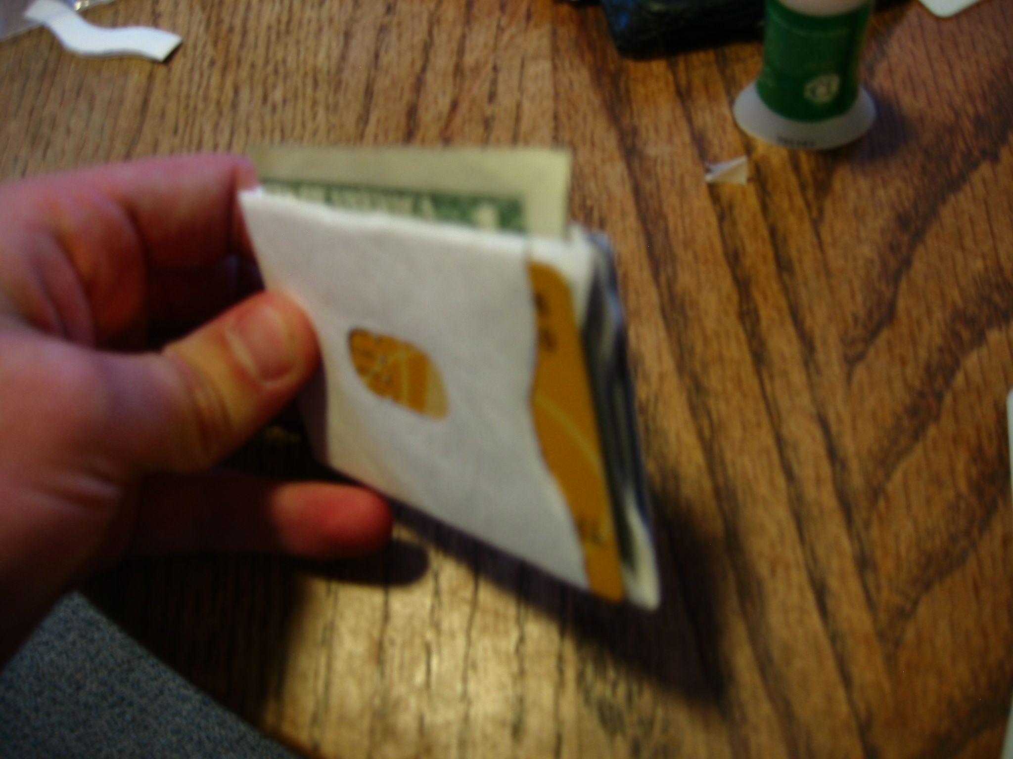 Super Thin Tyvek Card Sleeve Wallet! : 7 Steps - Instructables