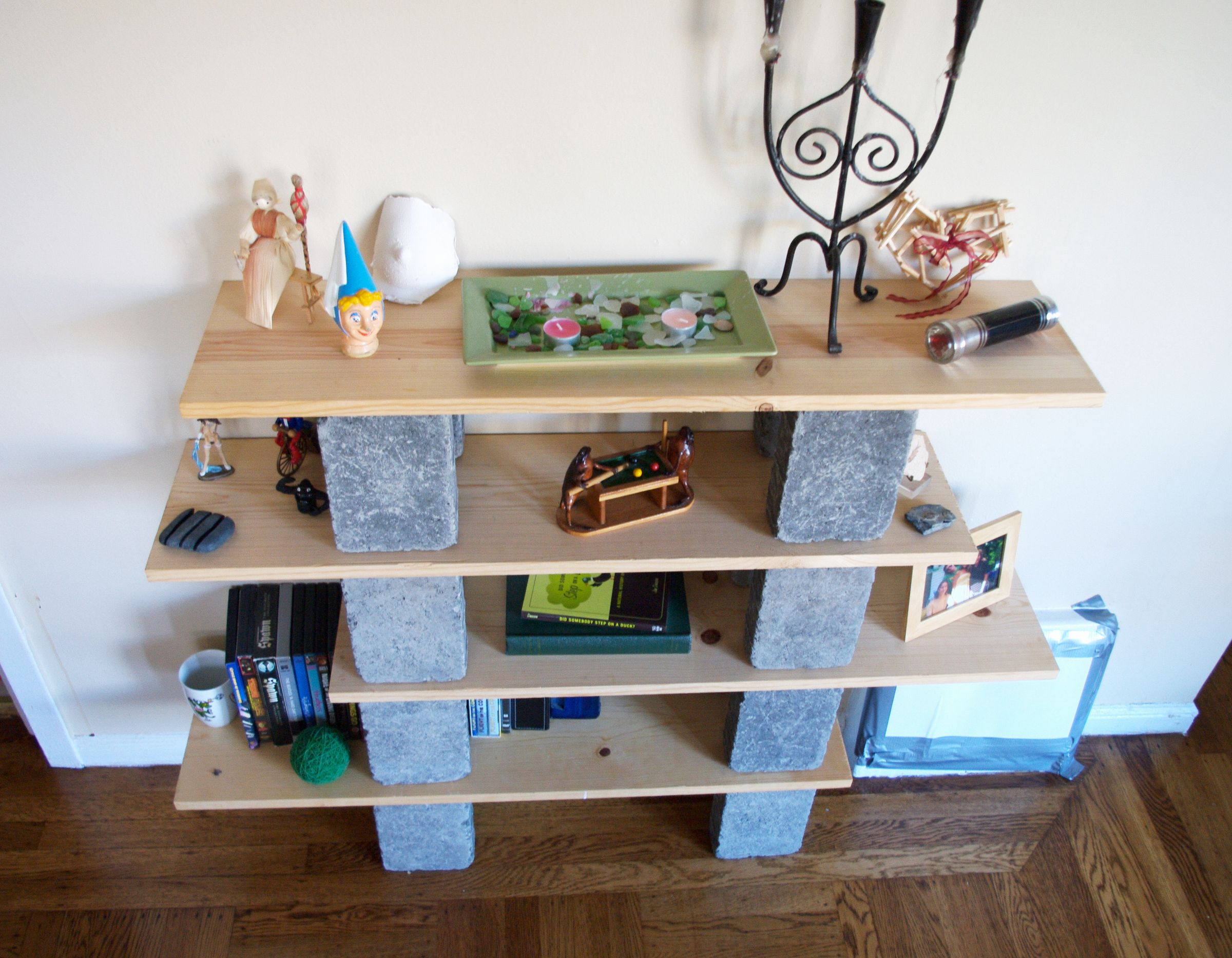 Paving Stone Shelf - Instructables