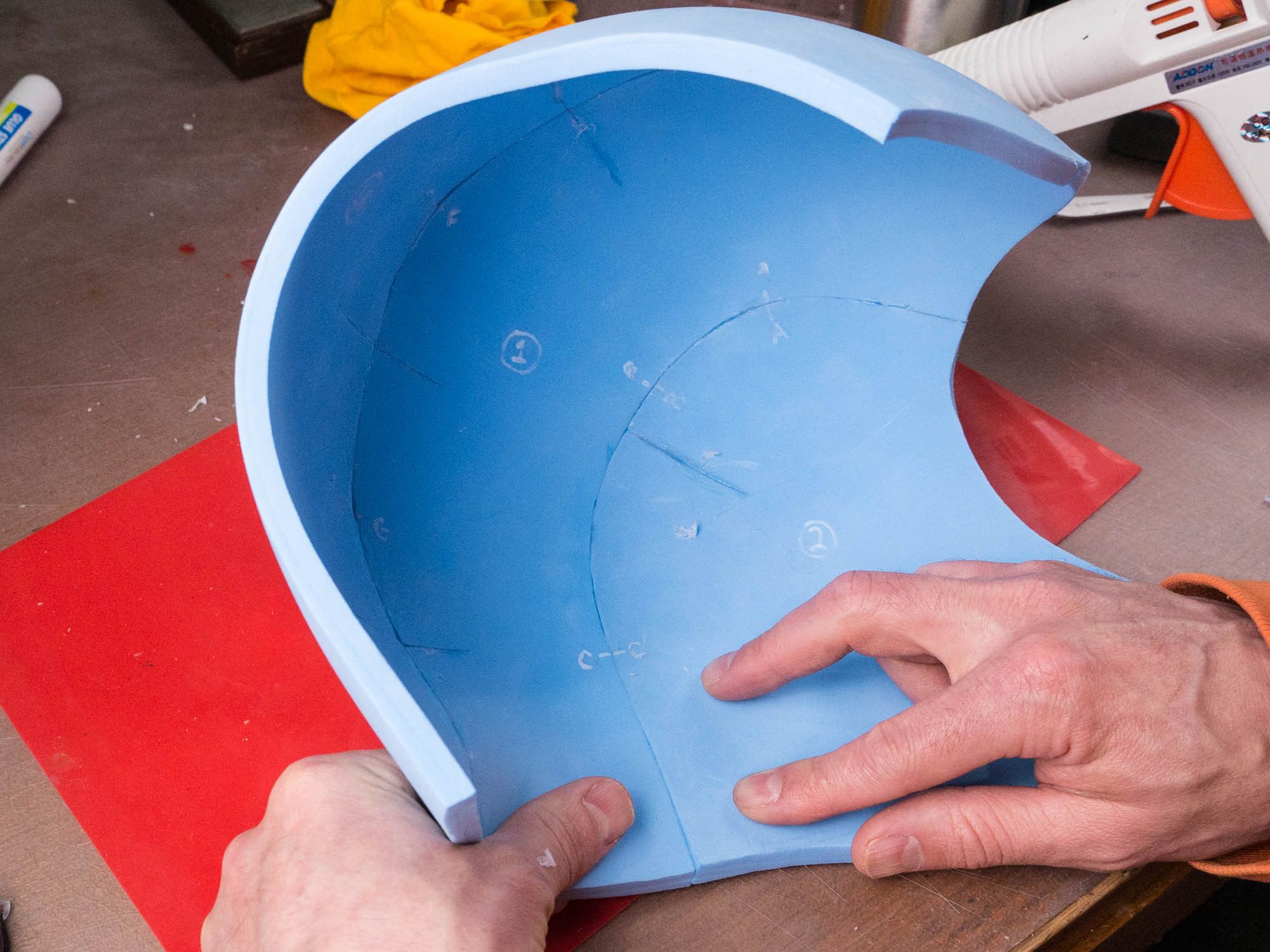 DIY Space Helmet From a Camping Mat! : 19 Steps - Instructables