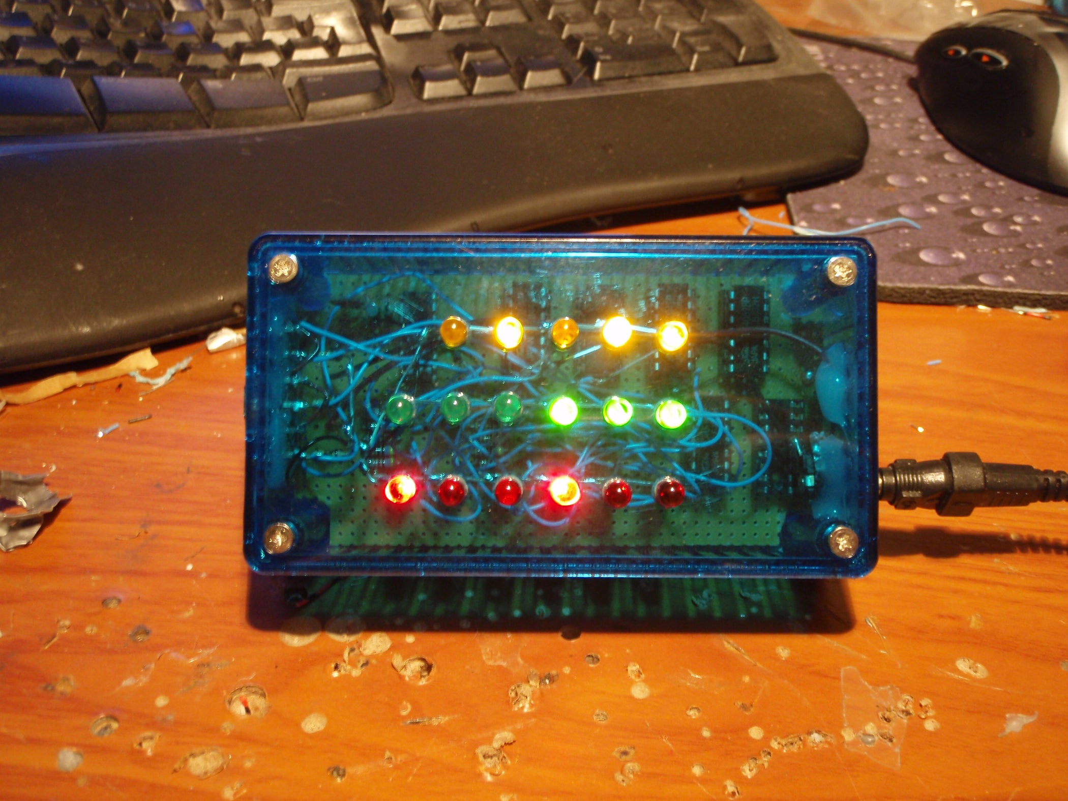 Binary Clock : 5 Steps (with Pictures) - Instructables