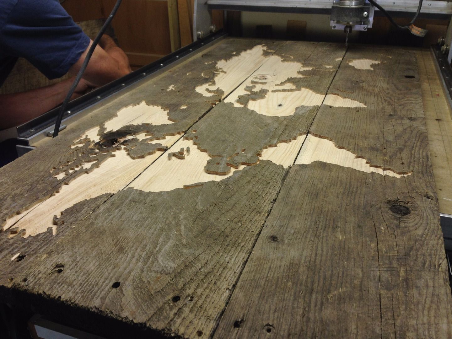 World Map - CNC Pallet Board : 6 Steps (with Pictures) - Instructables