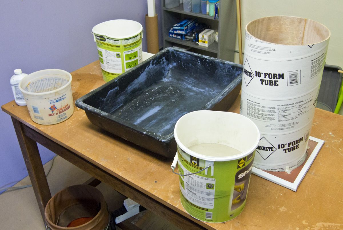 Concrete Side Table and Stool : 8 Steps (with Pictures) - Instructables