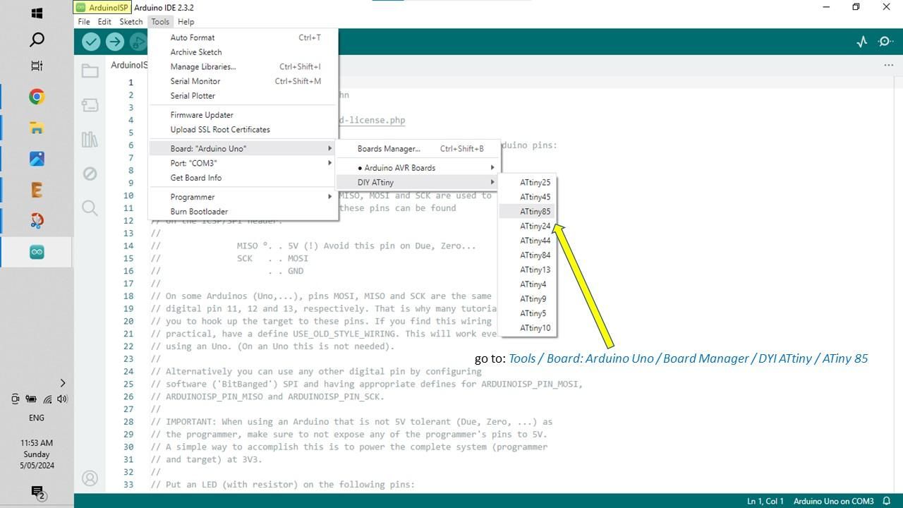 How to Program a ATtiny With Arduino : 7 Steps - Instructables