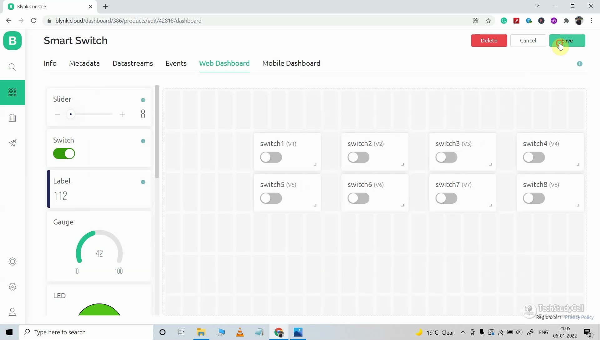 IoT Project Using ESP32 NodeMCU Network With Blynk App 2022 : 17 Steps ...