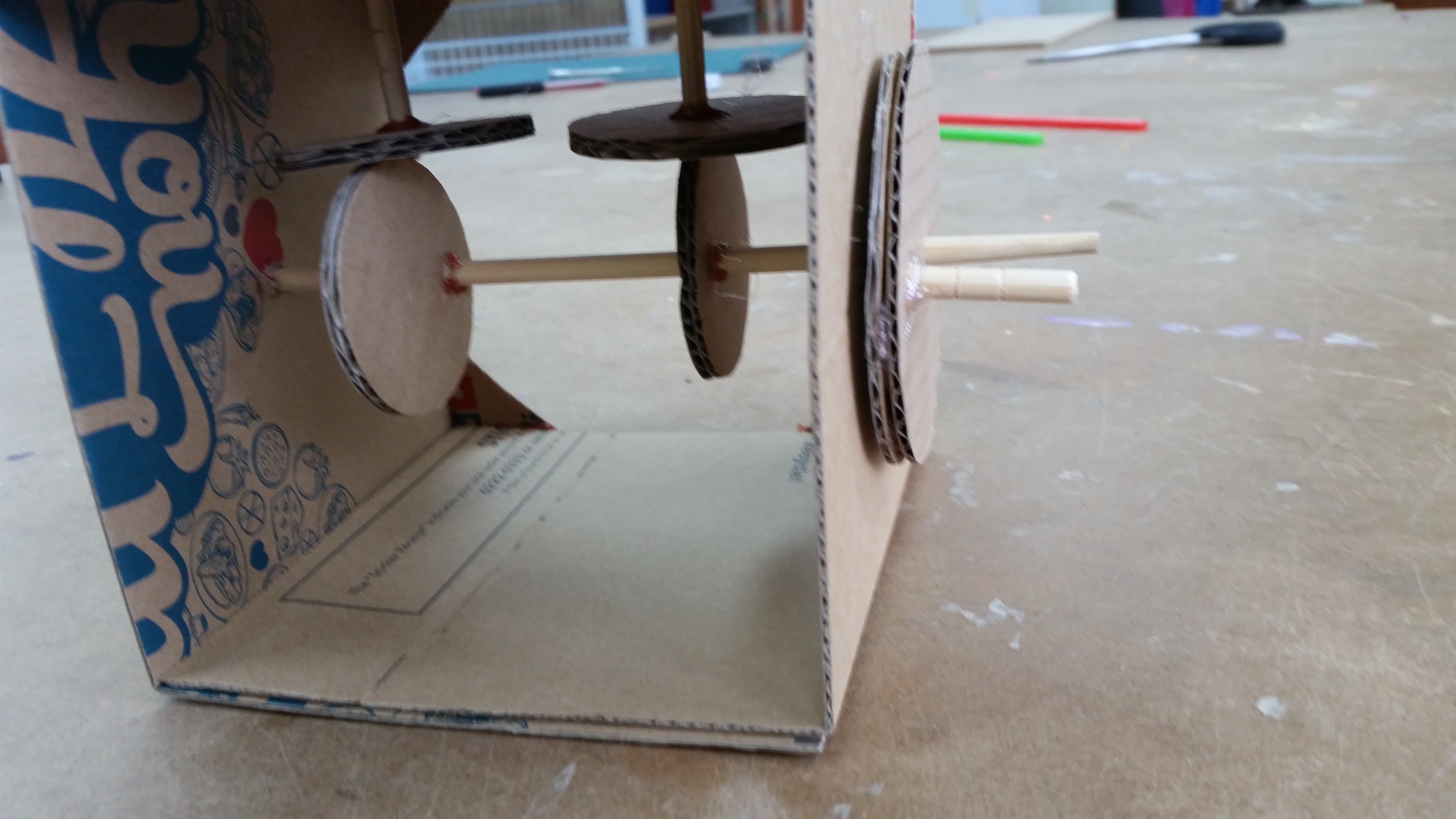 Easy Cardboard Automata Toy With a Motor : 7 Steps (with Pictures ...