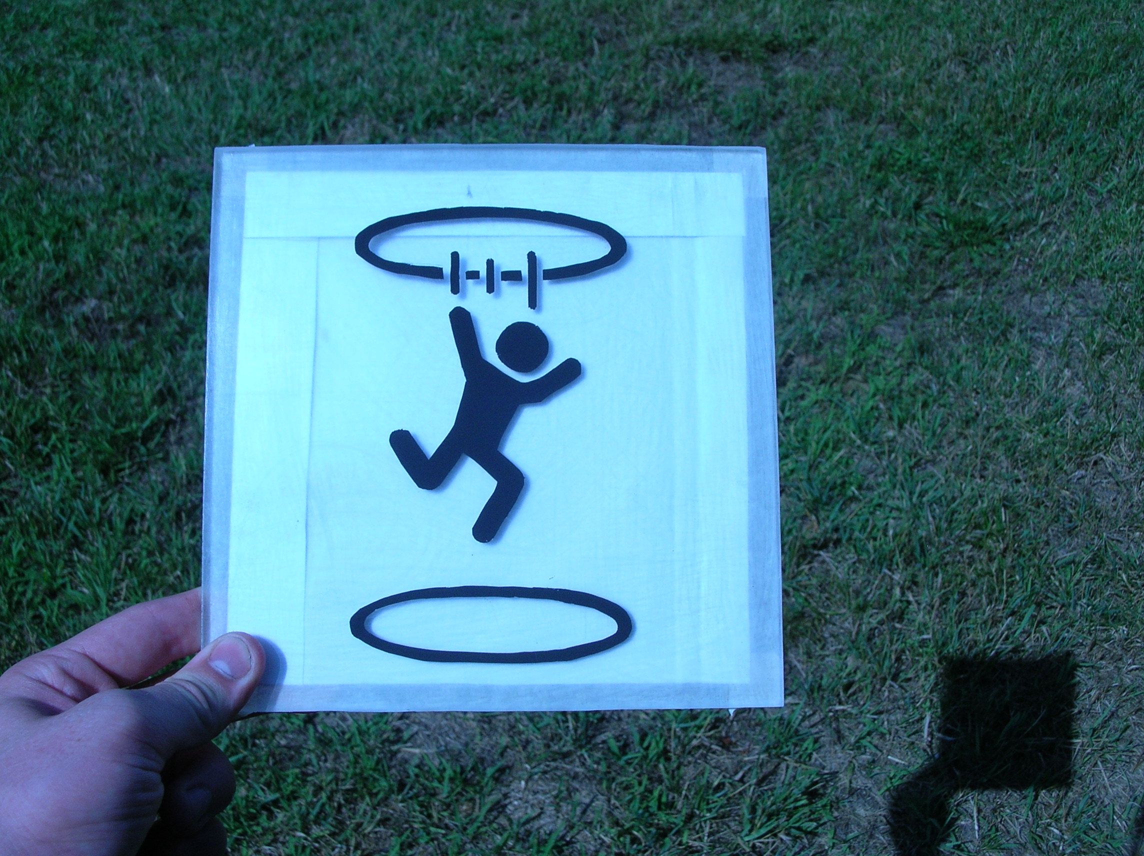 Lighted Portal Warning Symbol : 7 Steps (with Pictures) - Instructables